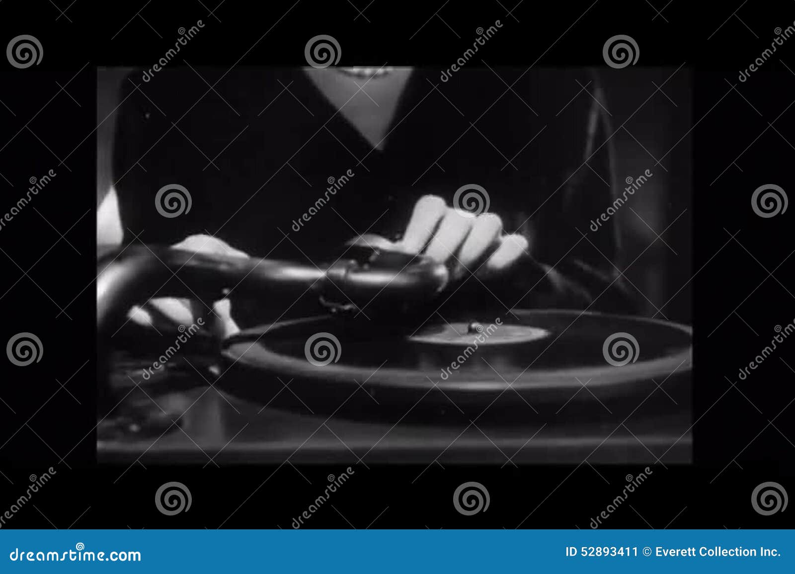 Close-up of Hands Placing Needle on Record, 1940s - COMBINED CLIP ... Close-up of Hands Placing Needle on Record, 1940s - COMBINED CLIP ...