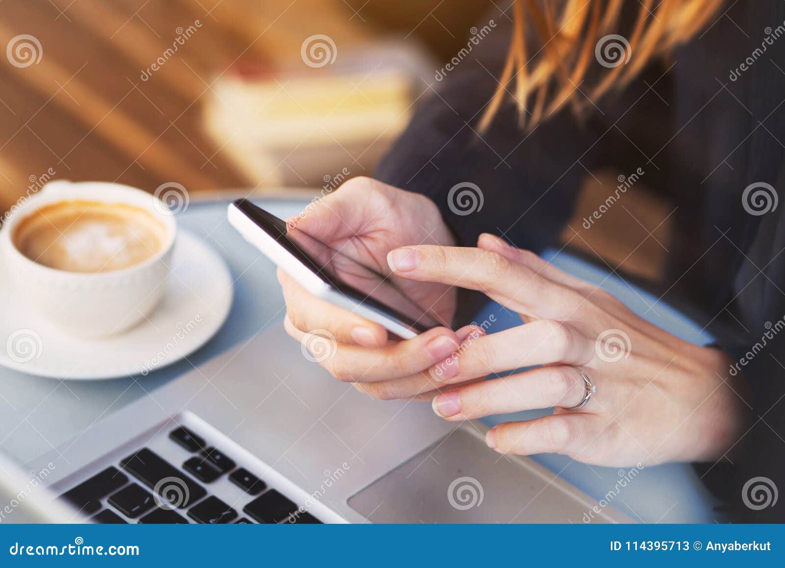 Close Up of Hands Using Mobile Application on Smartphone Stock Image ... Close Up of Hands Using Mobile Application on Smartphone Stock Image ...