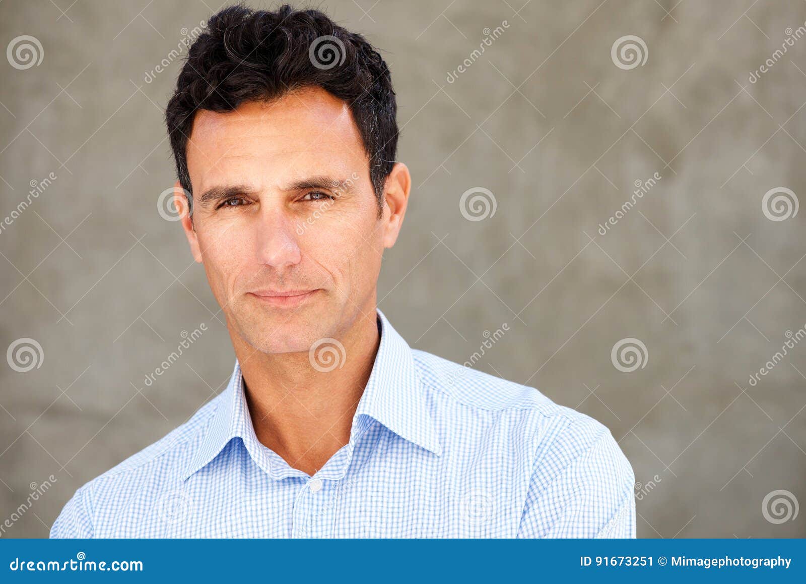 Close Up Handsome Man with Serious Expression on Face Stock Image ...