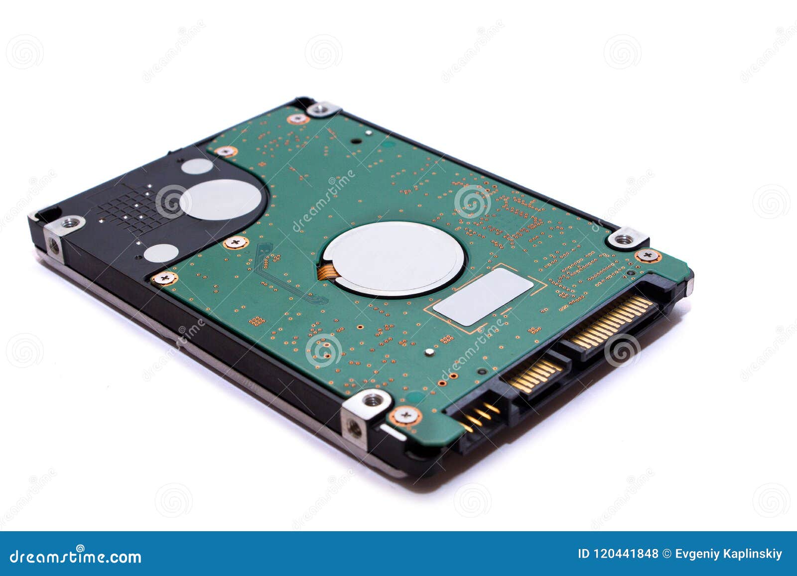 Close Up Hard Disk Drive for Computer Data Storage Technology HDD ...