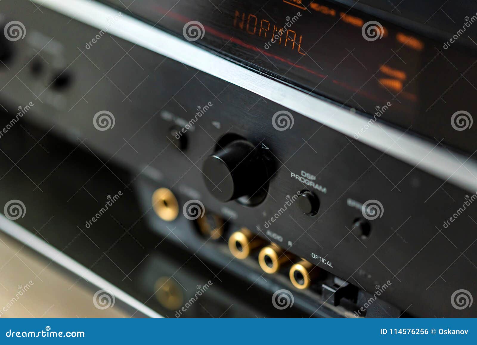 Control Panel of Modern TV Close Stock Photo - Image of channel, mixer ...