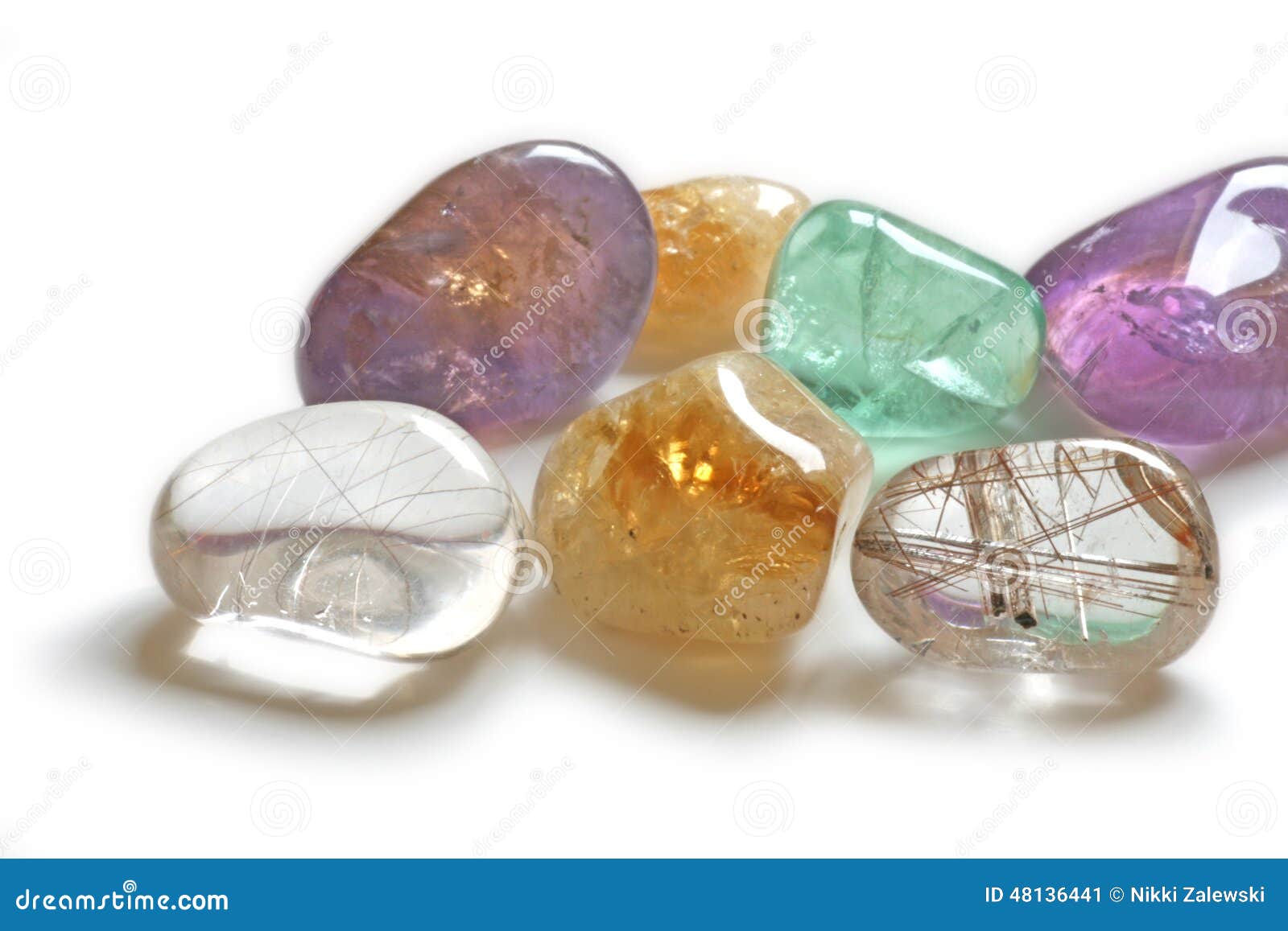 Healing Crystals Border Stock Image | CartoonDealer.com #58801327