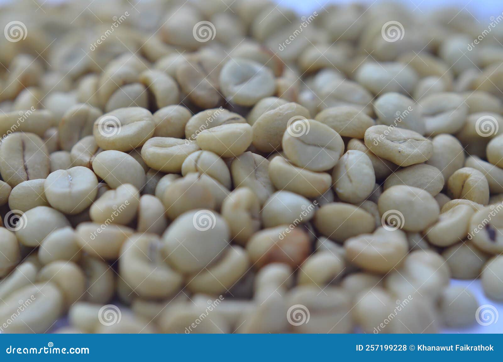 Close Up Heap of Parchment Coffee Stock Photo - Image of caffeine ...