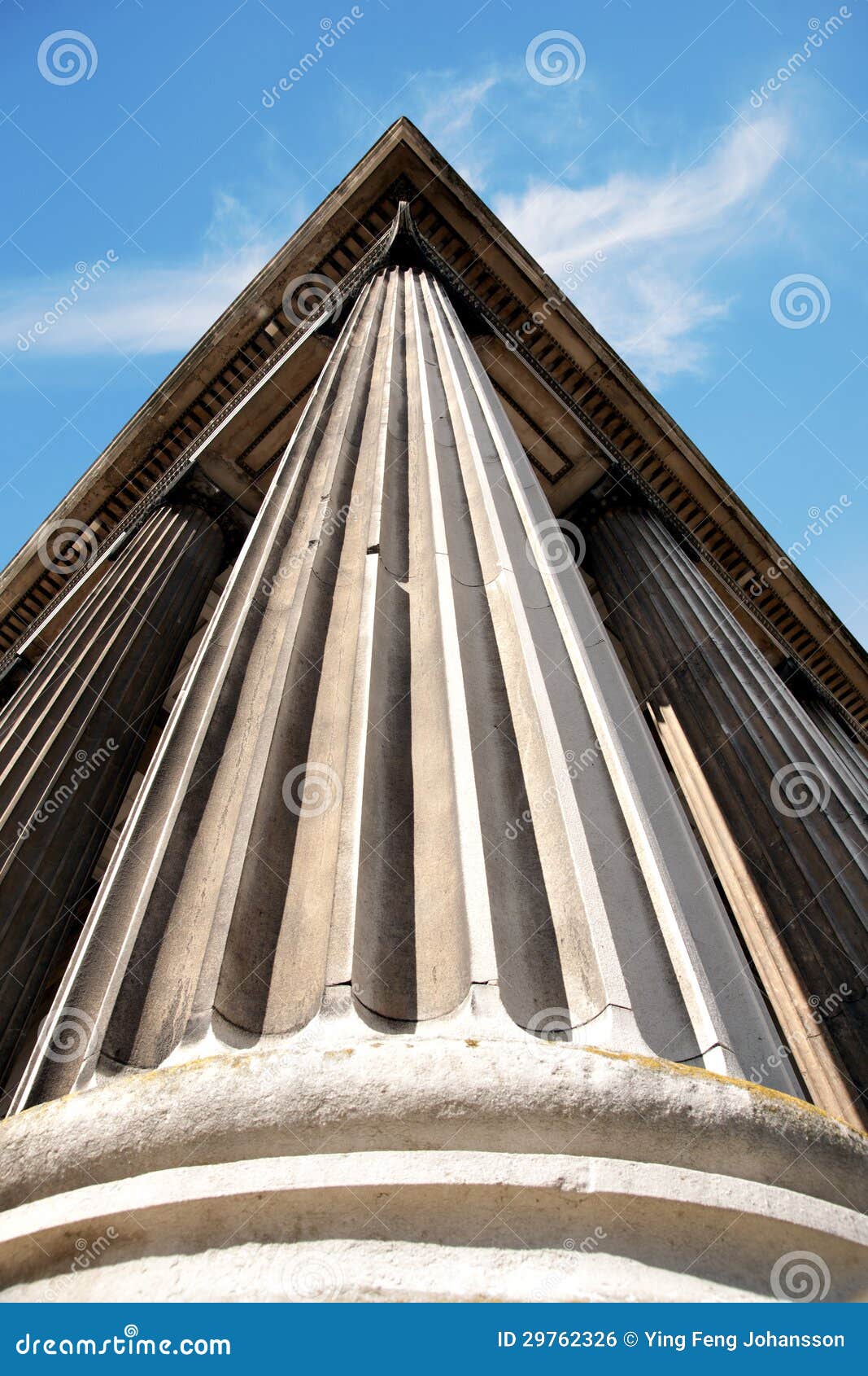 Column stock photo. Image of heavy, pillar, column, blue - 29762326