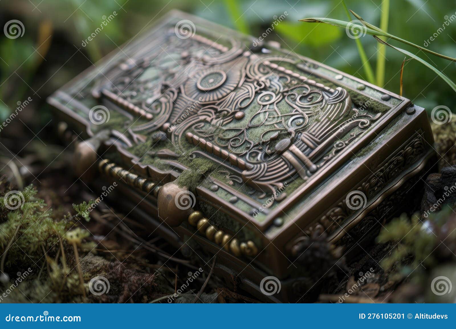 Close-up of Hidden Geocache, with Intricate Details Visible Stock ...