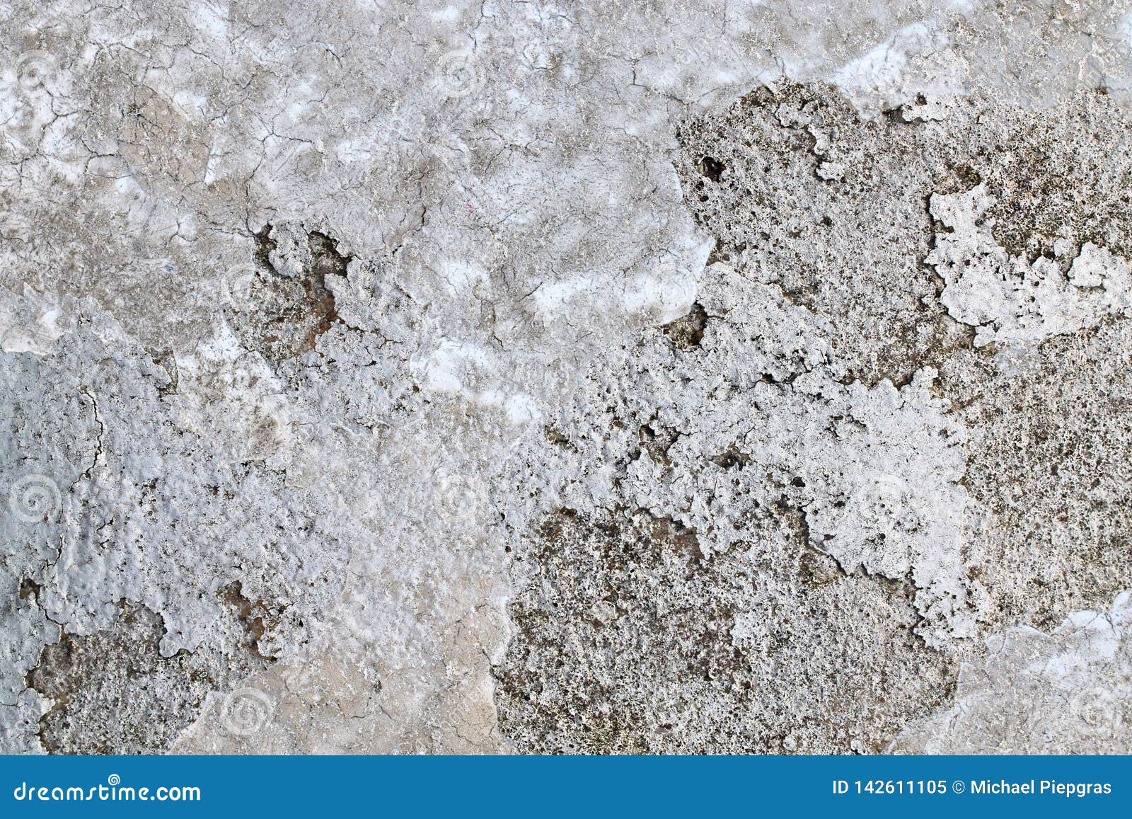 Close Up High Resolution Surface of Aged and Weathered Paint on a Wall ...