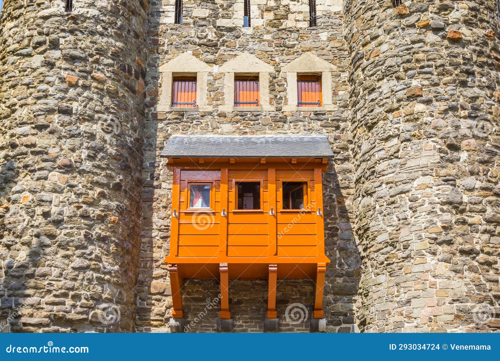 Close Up of the Historic Hell Gate in Maastricht Stock Photo - Image of ...