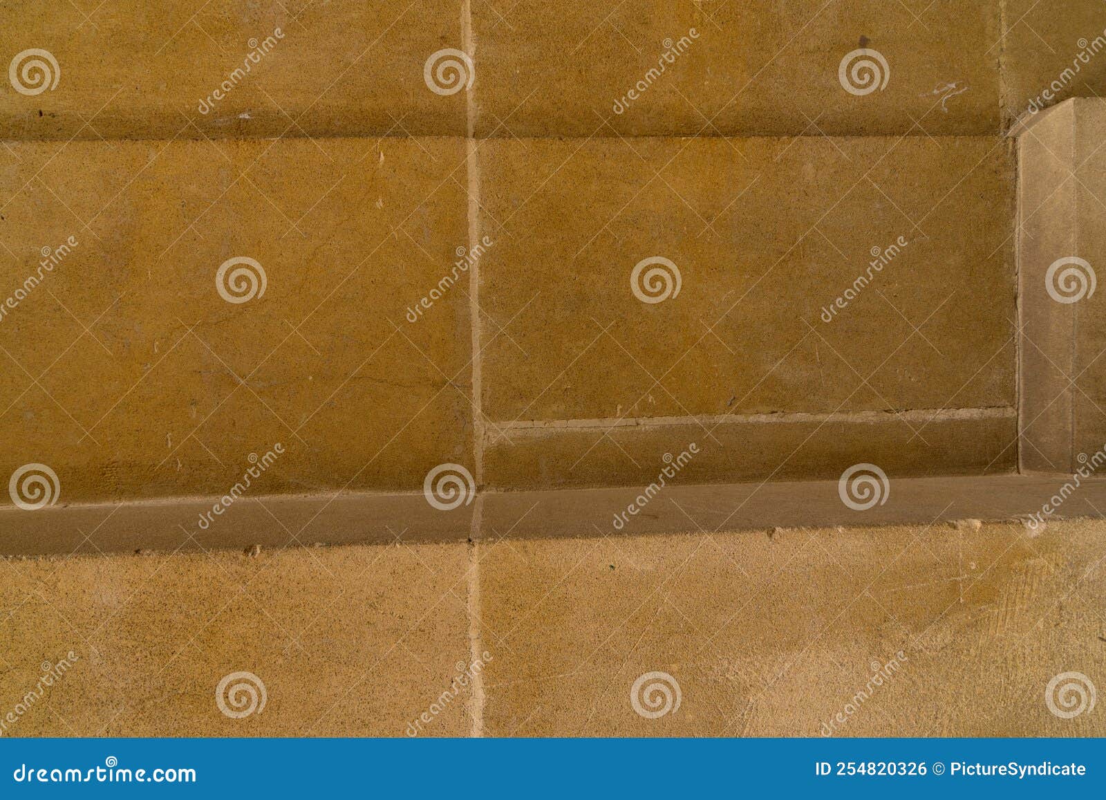 Rectangular Sandstone Blocks Historical Plane Facade Background Stock ...