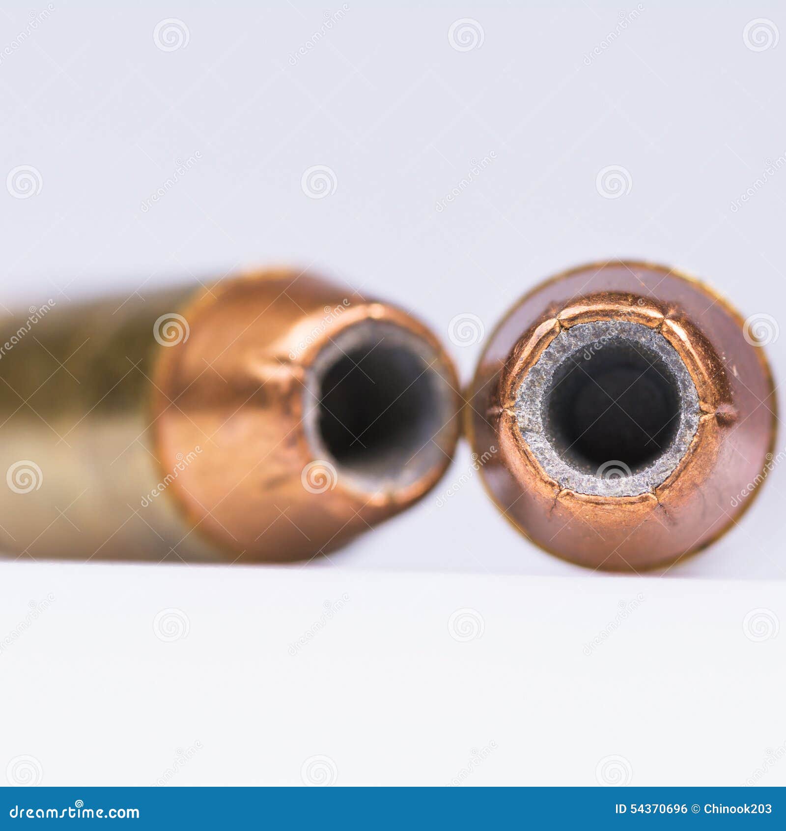 Close Up of Hollow Point Bullet Stock Photo - Image of enforcement ...