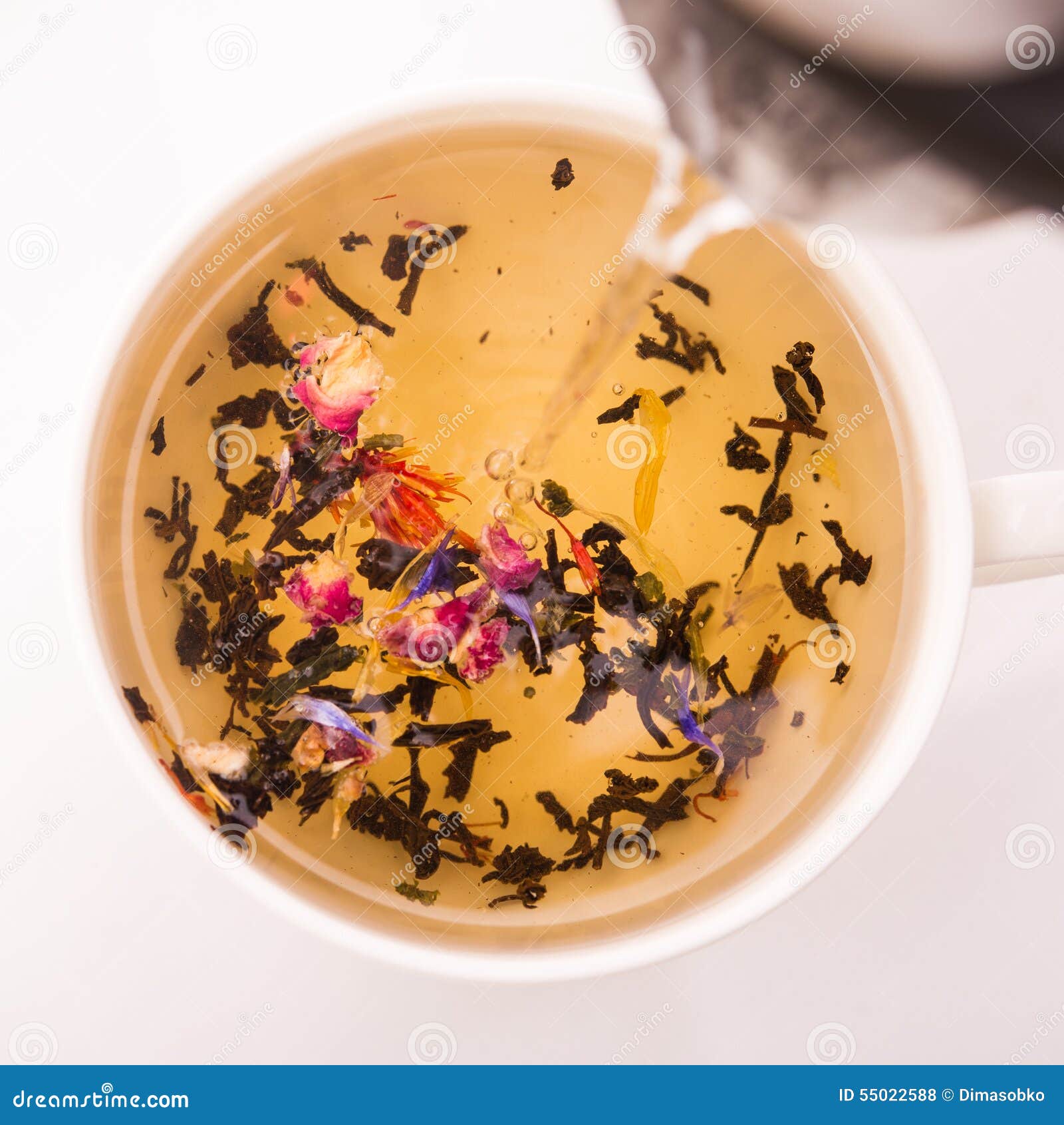 Close up of hot tea stock photo. Image of breakfast, isolated - 55022588