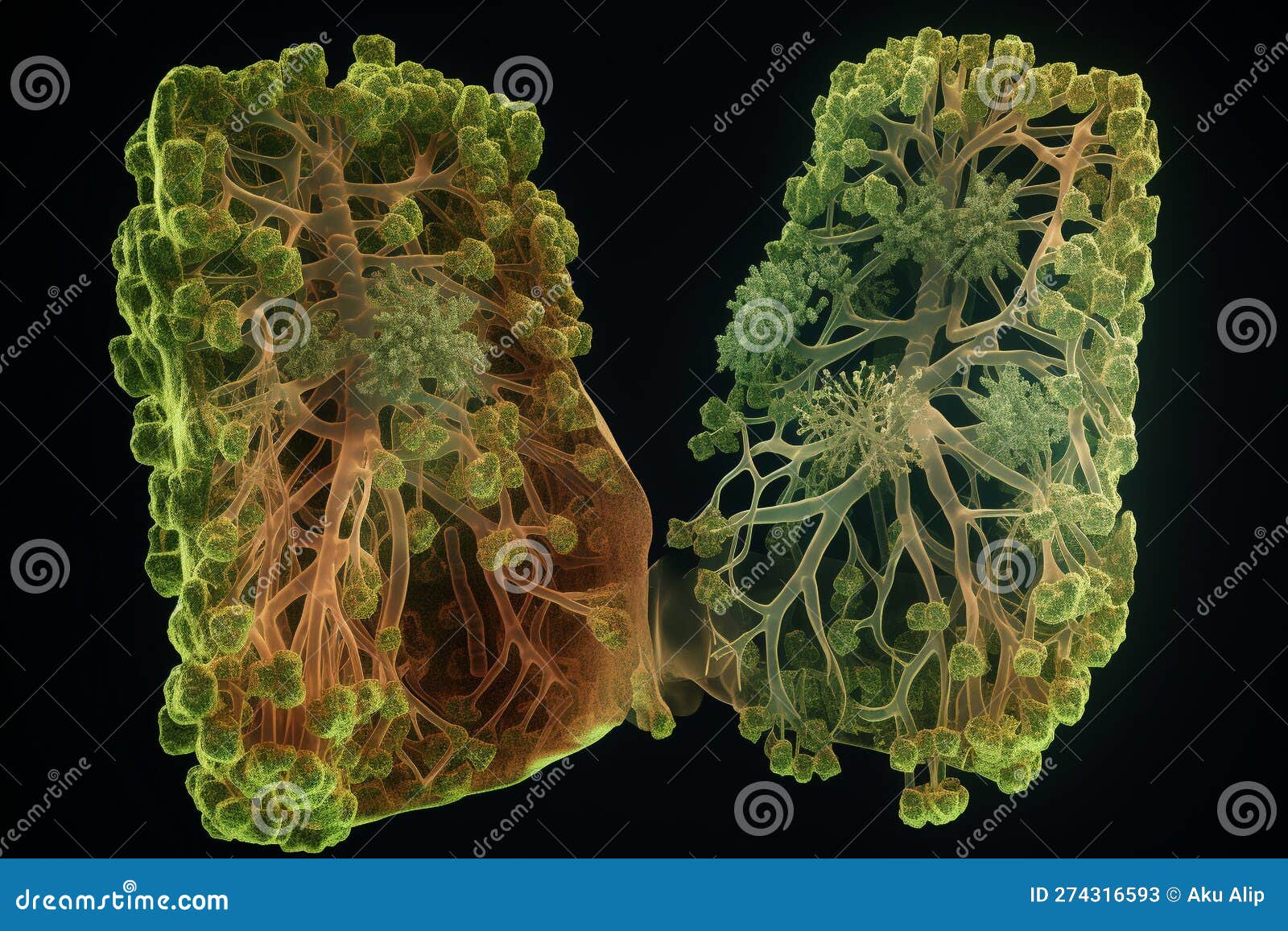 Close Up Human Cell Infected by Bacteria. Stock Illustration ...