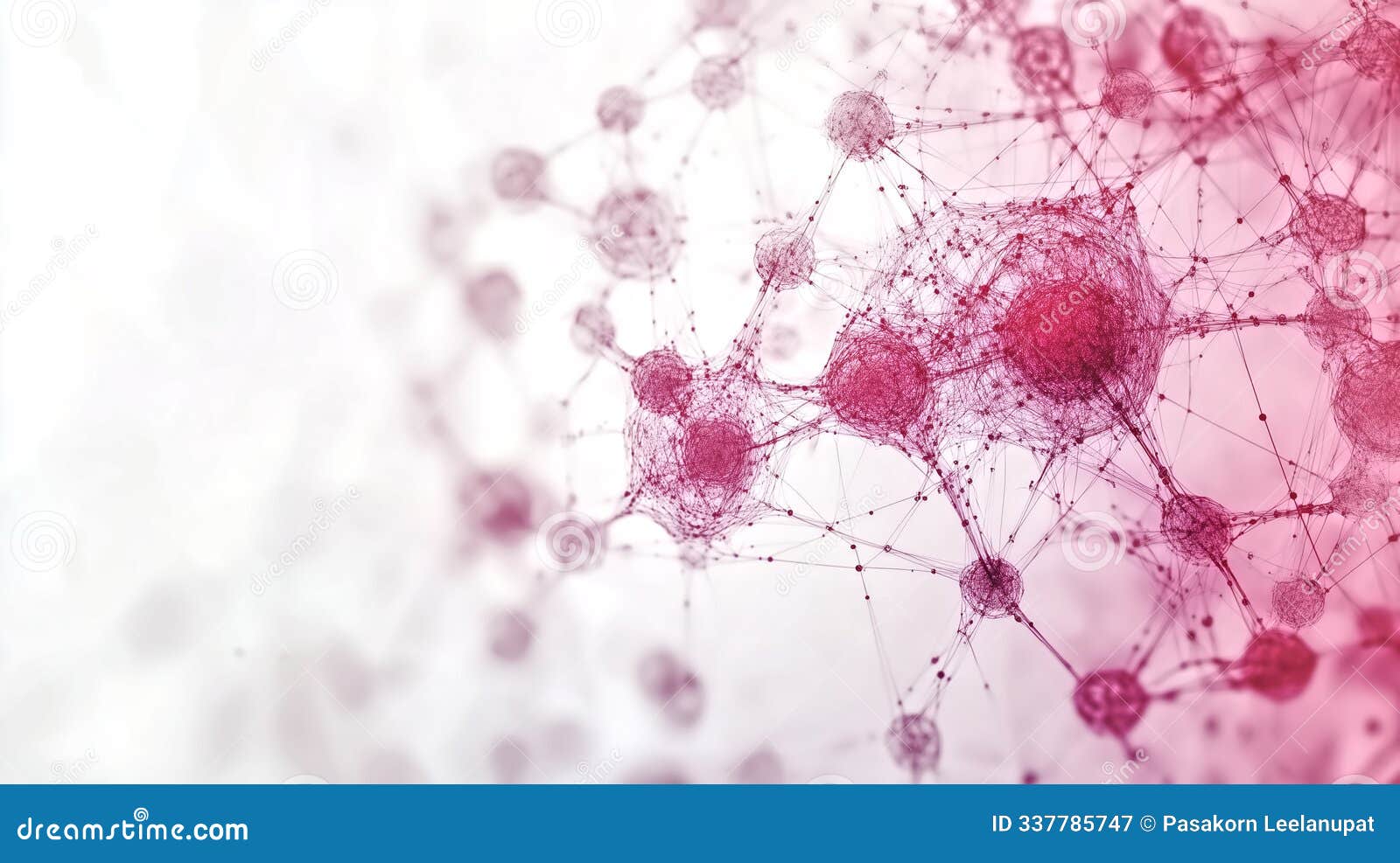 A Close-up of a Human Cell Under a Microscope, Depicting the Eff Stock ...