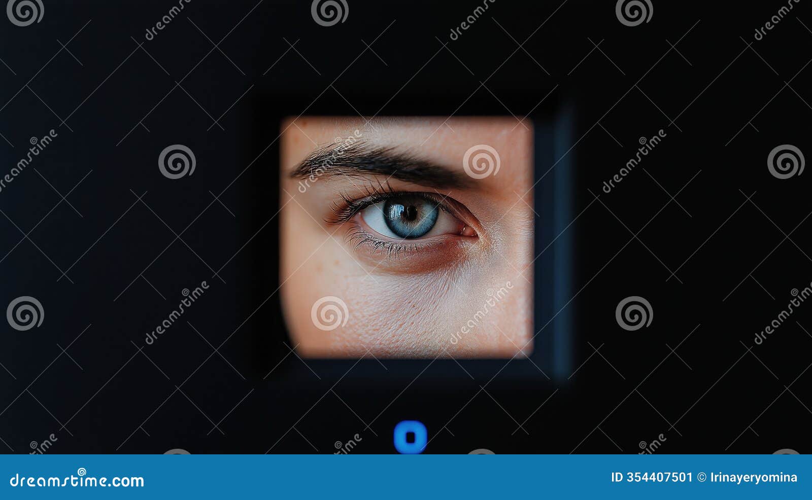 Iris Identification System Royalty-Free Stock Photo | CartoonDealer.com ...