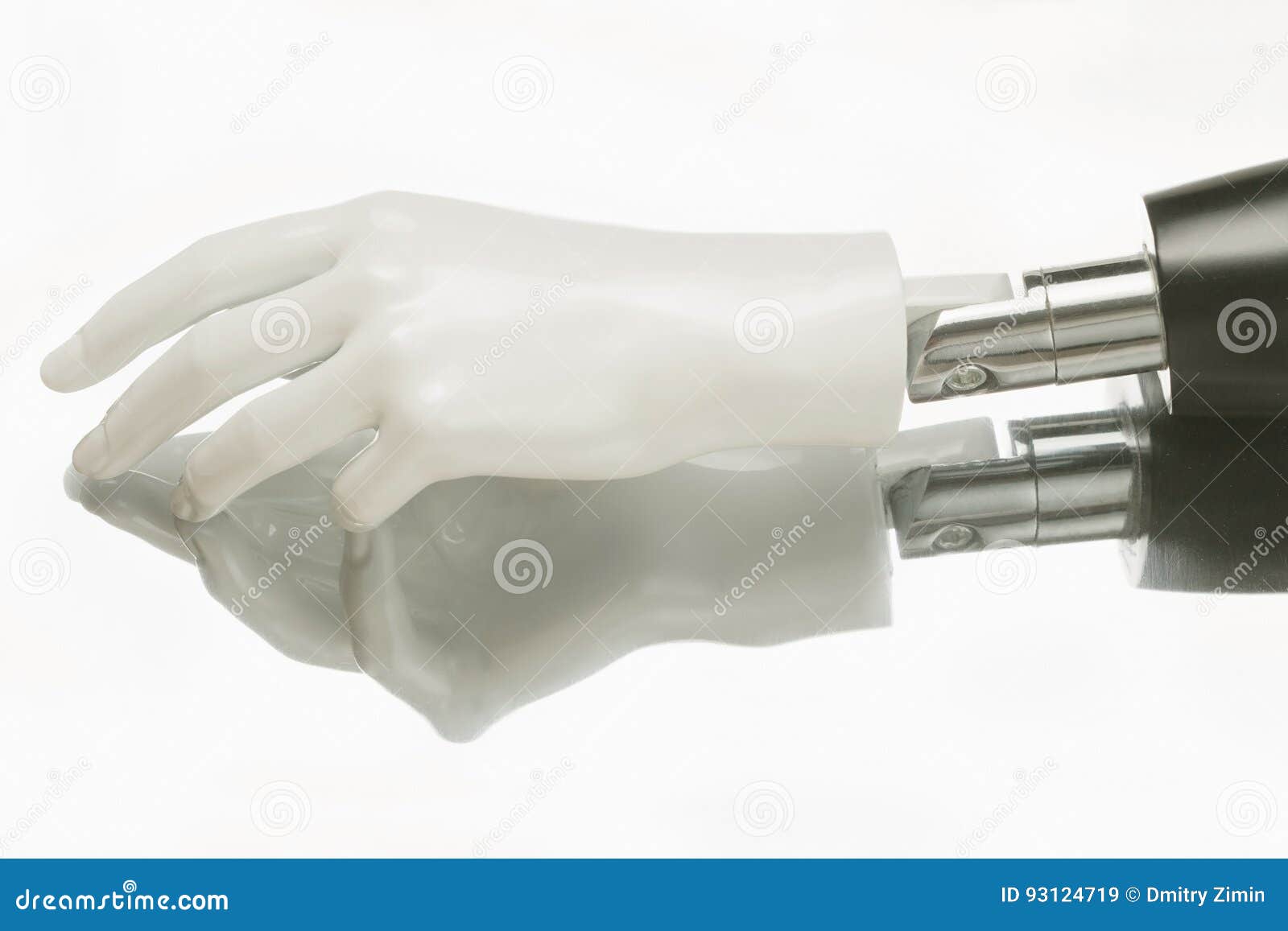 Close-up of Humanoid Robot Hand Stock Image - Image of closeup, hand ...