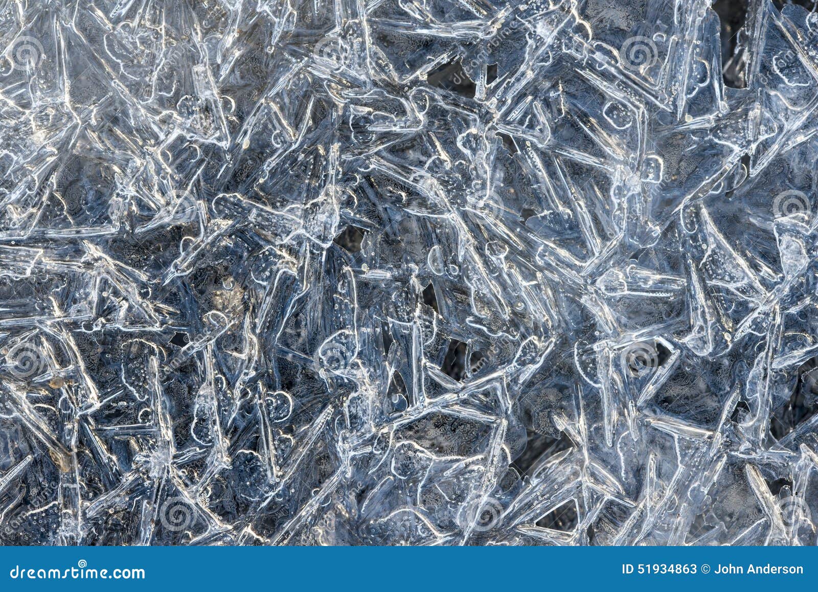 Close up of ice crystals stock image. Image of structures - 51934863