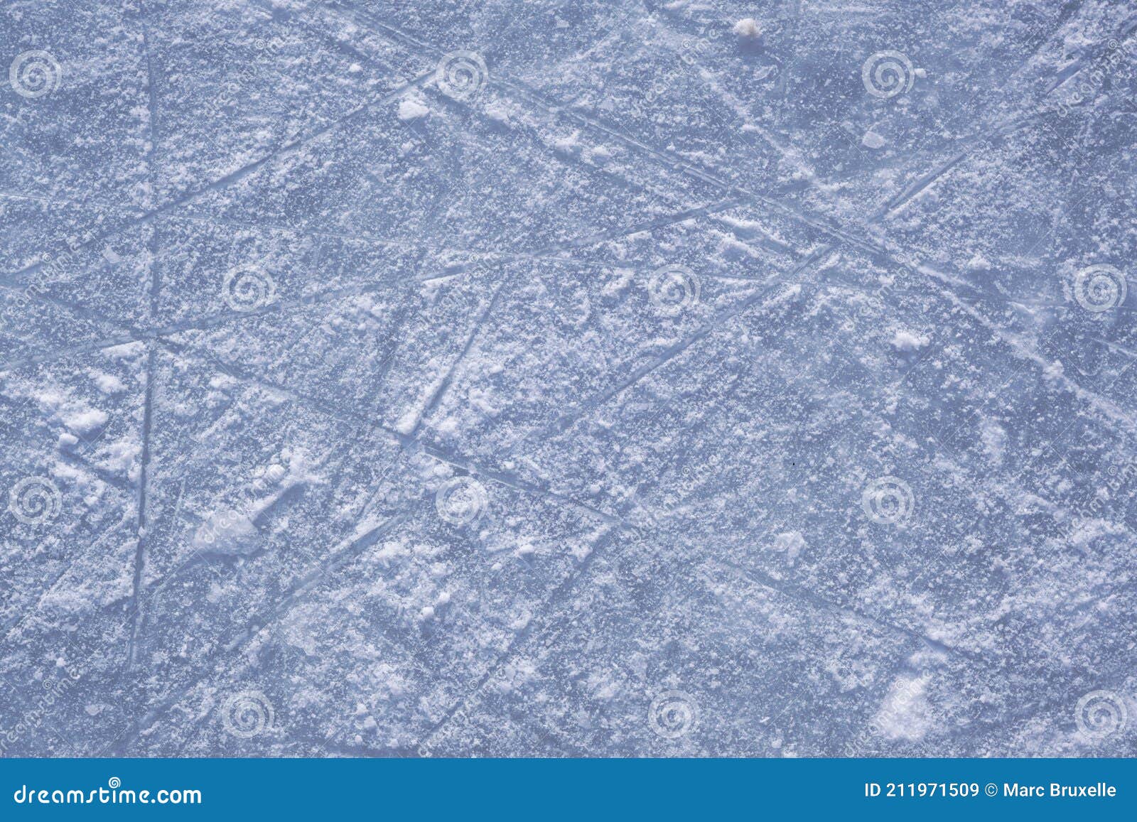 Close Up of Ice Texture on Outdoor Natural Rink Stock Image - Image of ...