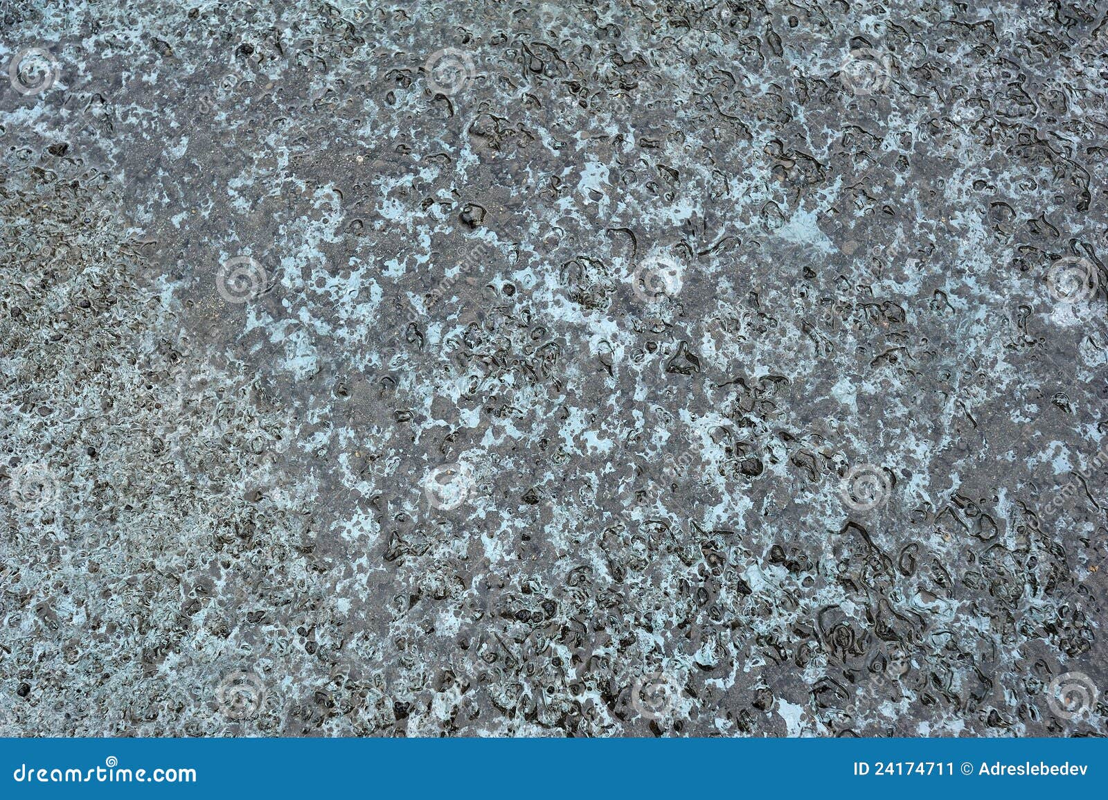 Close-up Ice and Volcanic Ash Stock Image - Image of water, melting ...