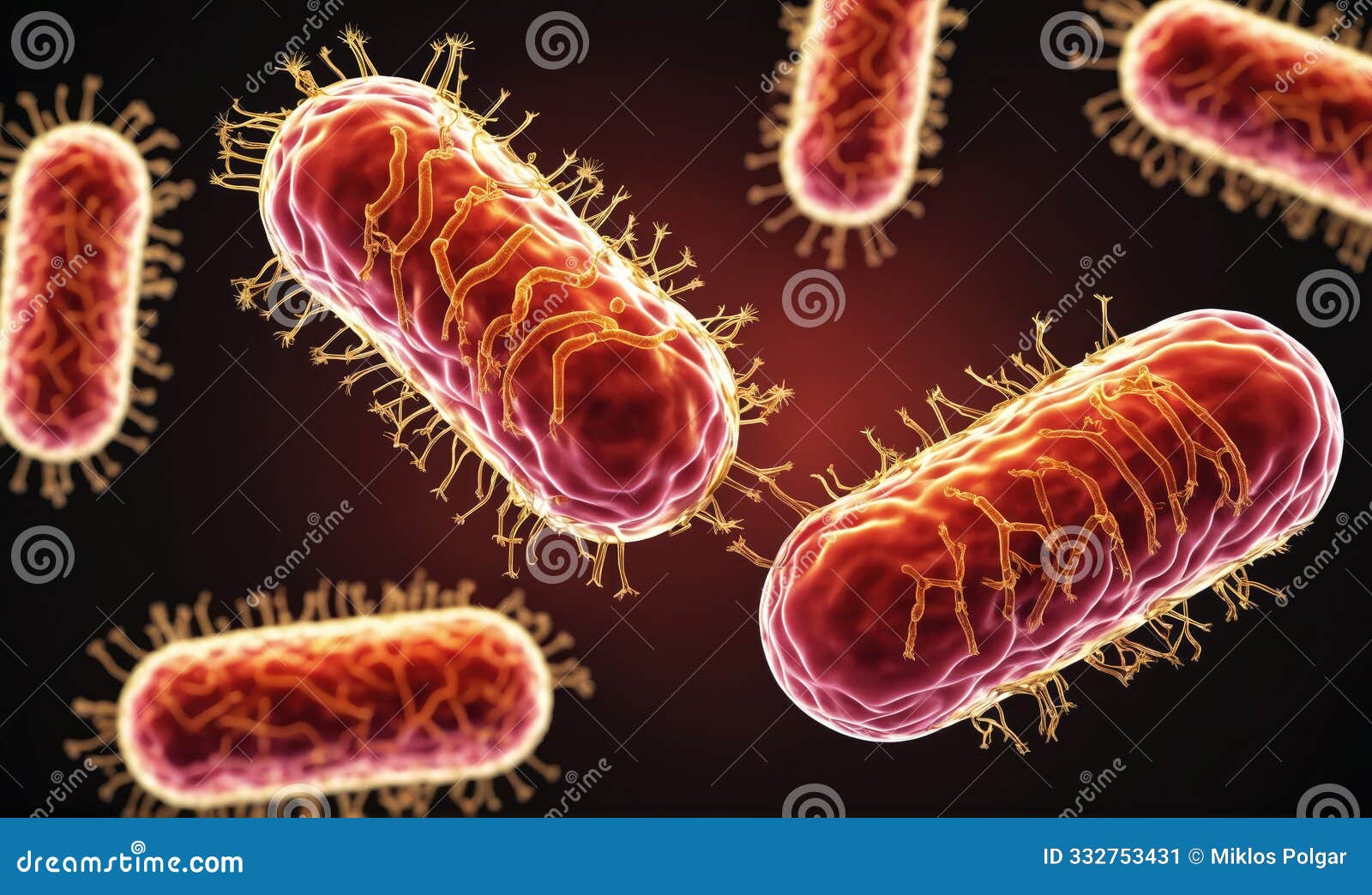 A Close-up Image of Bacteria, Microscopic Organisms that Can Cause ...