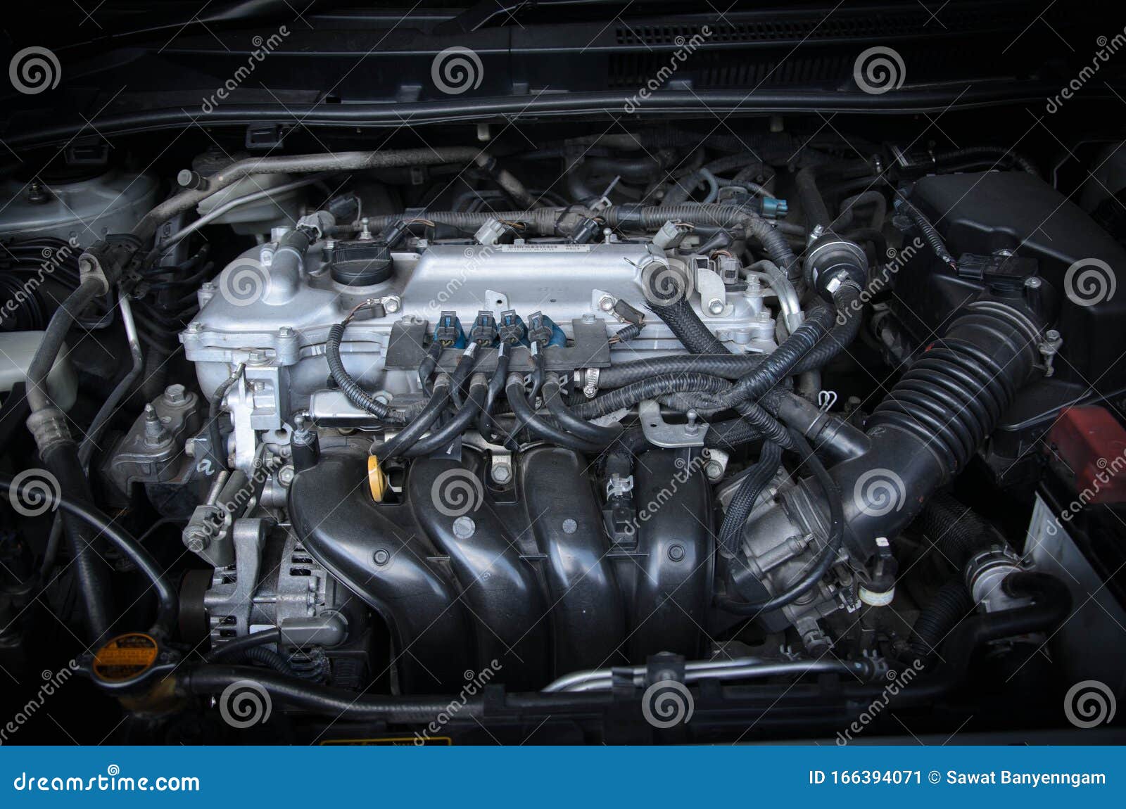 Photos of car engine stock image. Image of industrial - 166394071