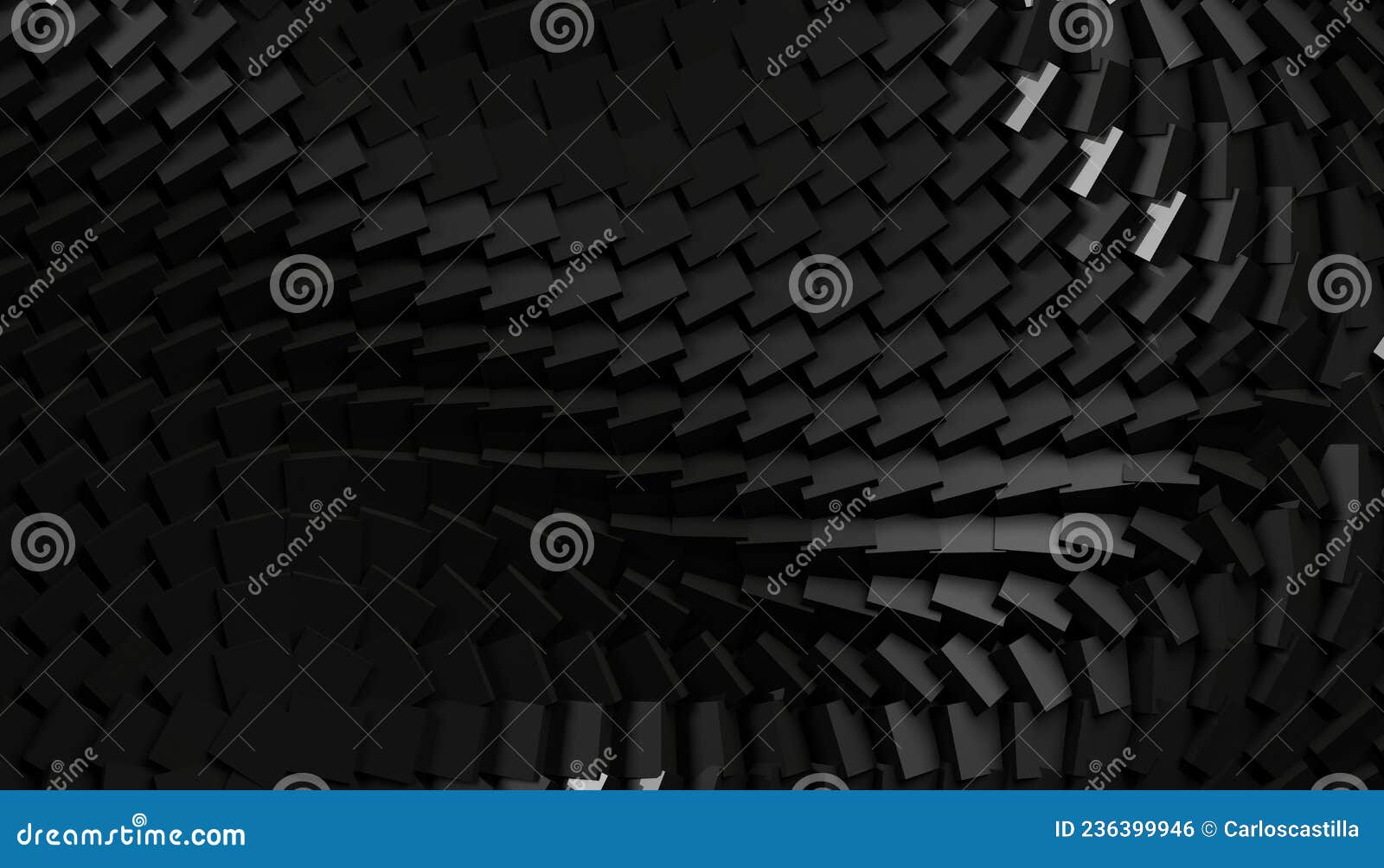 Close Up Image of Cubes Mesh and Waves Abstract Background Stock ...