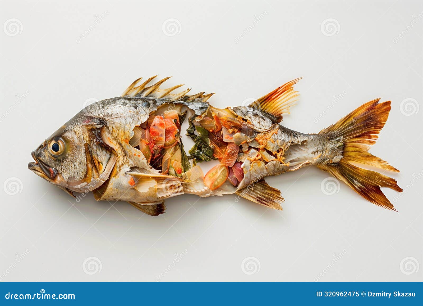 Plastic Pollution Impacts Sea Life: a Fish with Plastic in Its Stomach ...