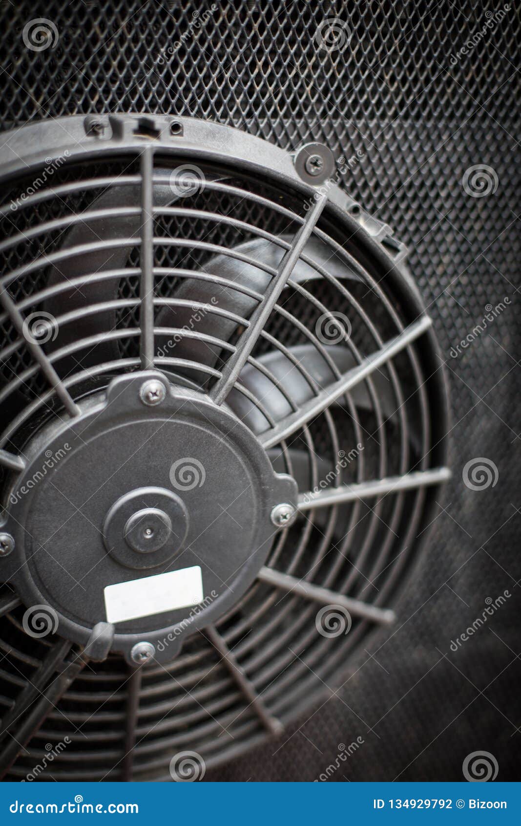Engine Cooling Fan of a Bus Stock Photo - Image of cool, auto: 134929792