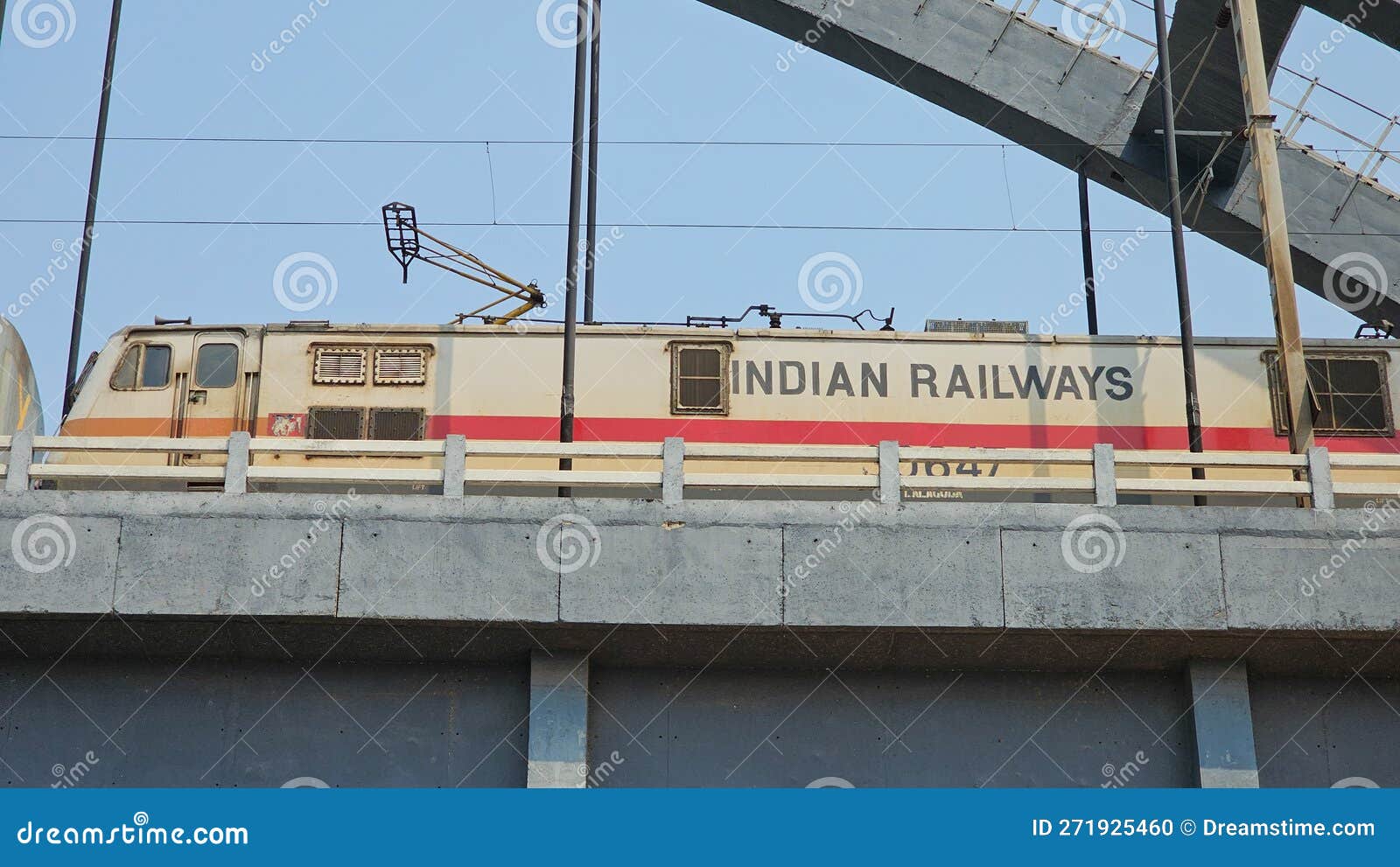Close Up Image of Engine of Indian Express Train Editorial Image ...