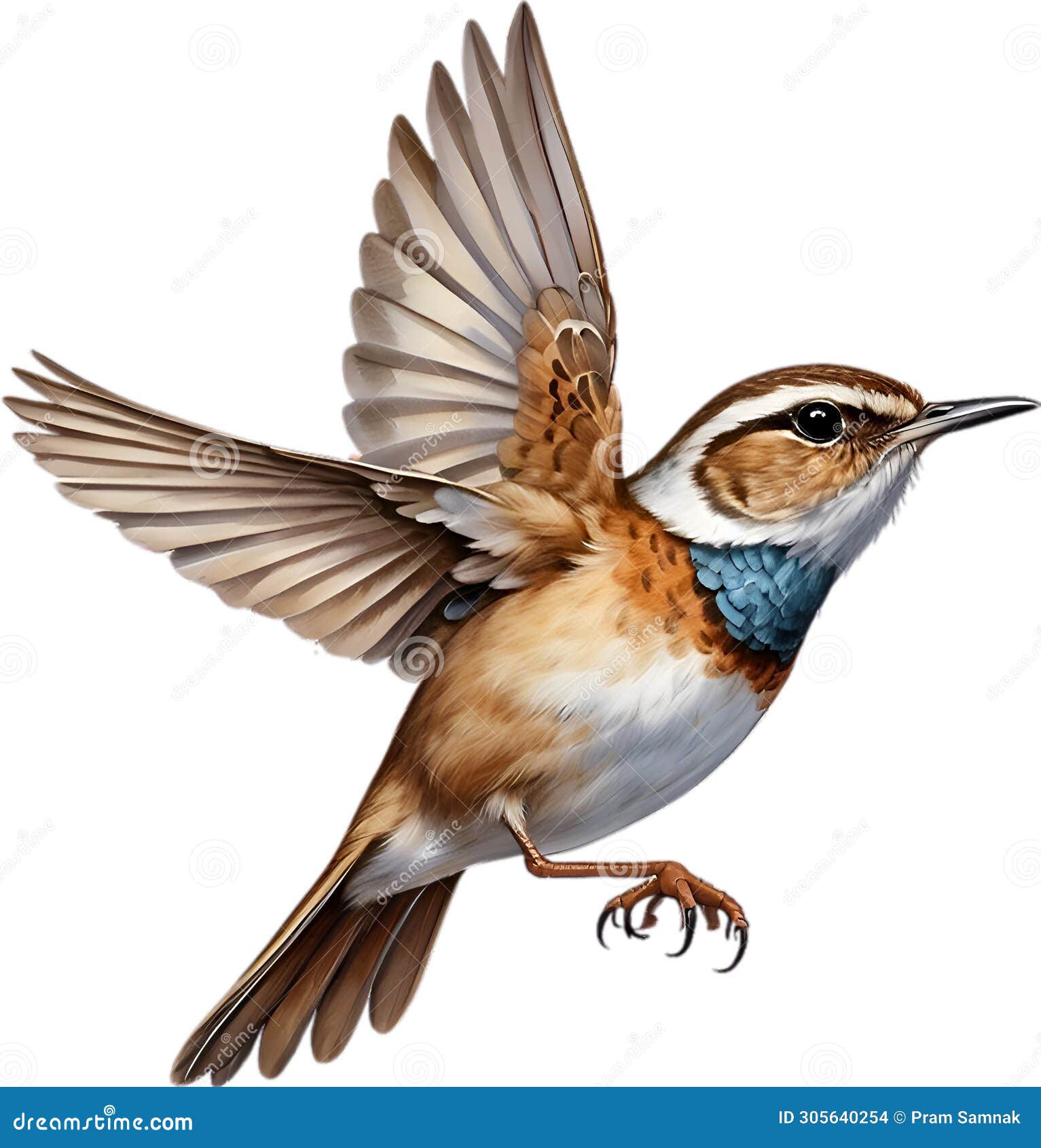 Close-up Image of a Eurasian Wren Bird. AI-generated. Stock Photo ...