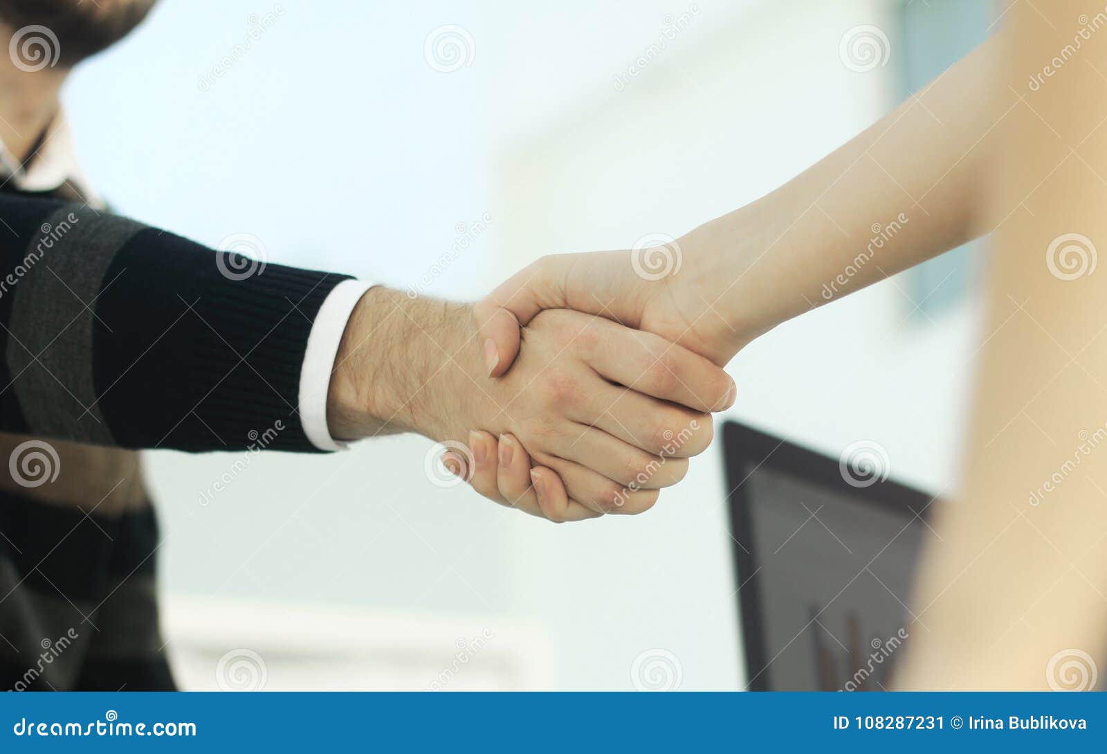 Image of a firm handshake stock image. Image of handshake - 108287231