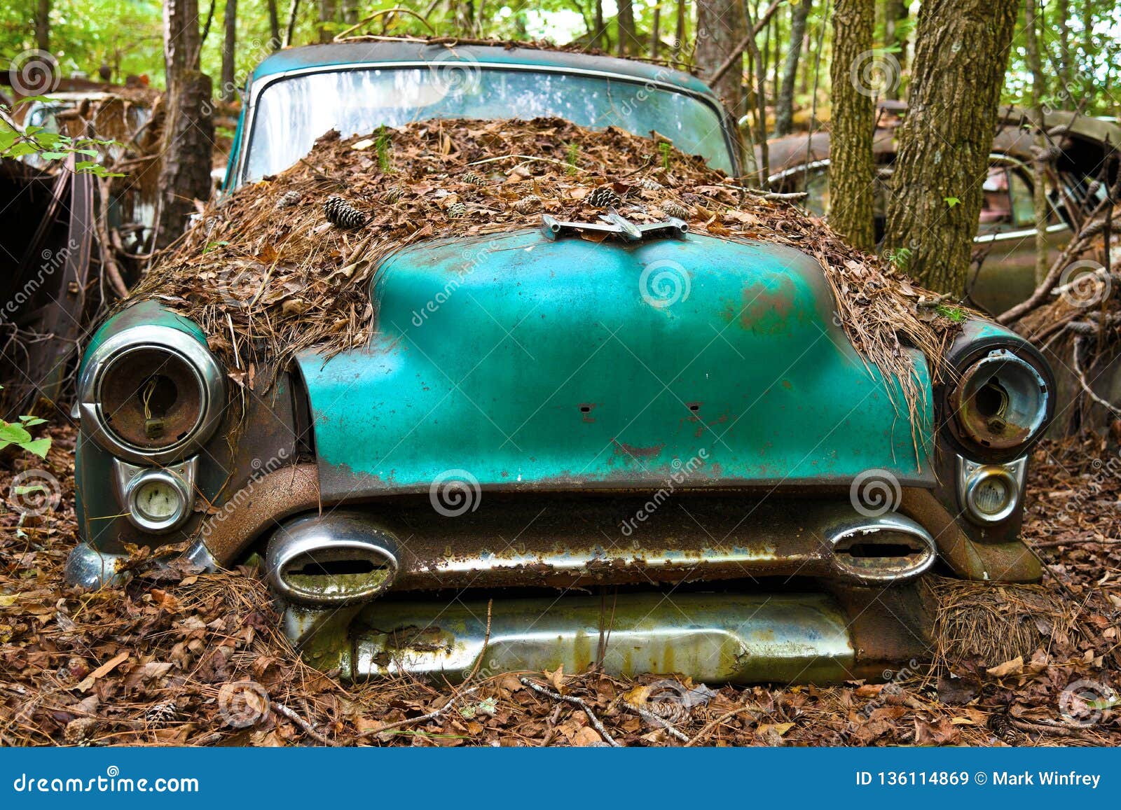 Old Scrap Car editorial stock image. Image of background - 136114869