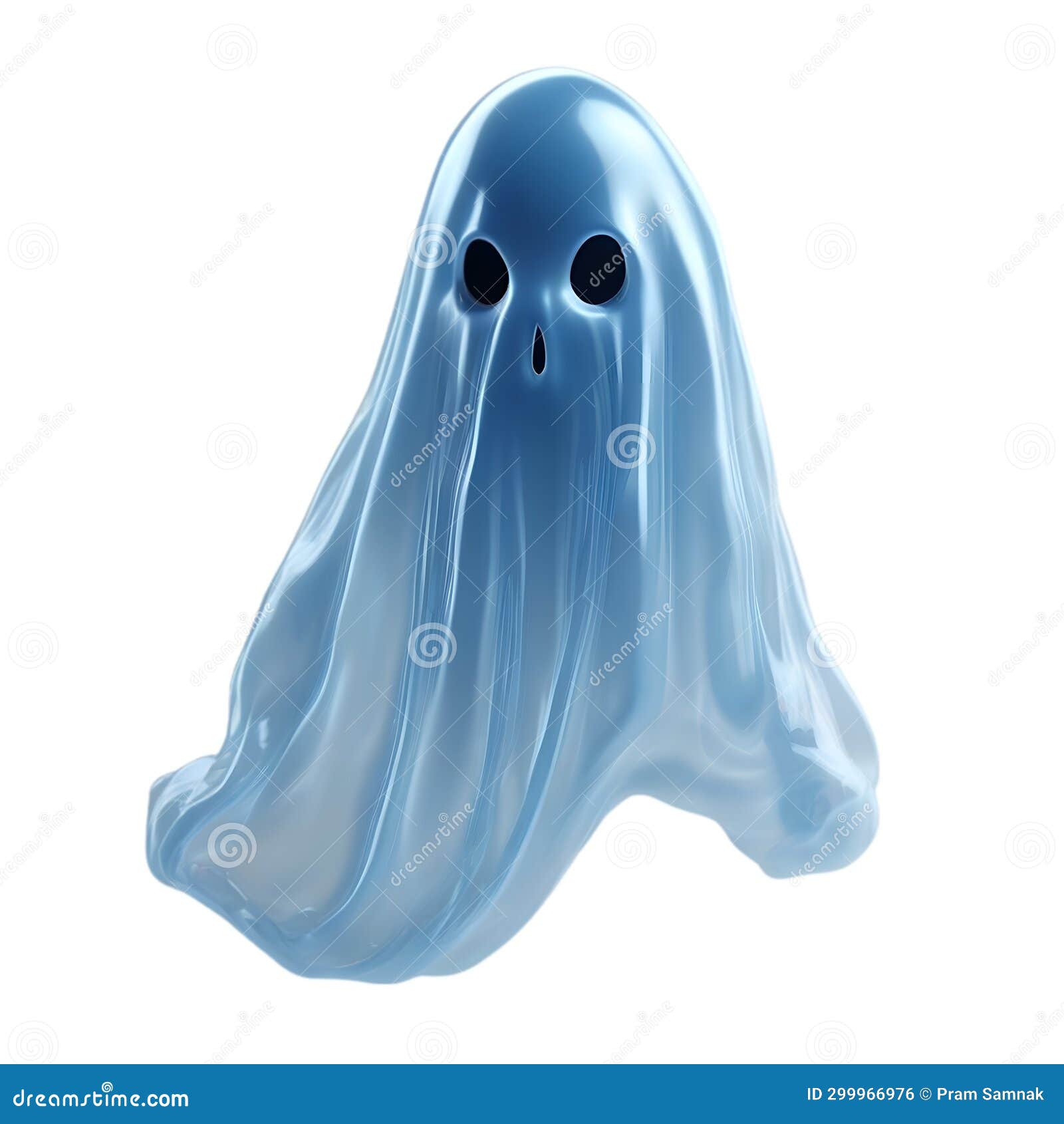 A Close-up Image of a Ghost. Ai-Generated. Stock Photo - Illustration ...