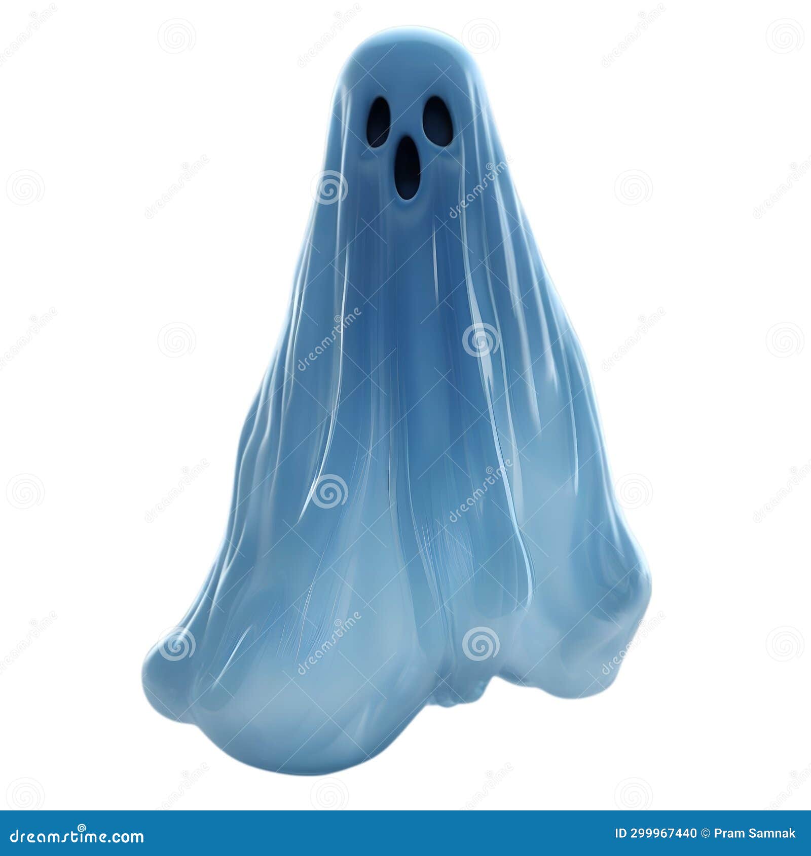A Close-up Image of a Ghost. Ai-Generated. Stock Photo - Illustration ...