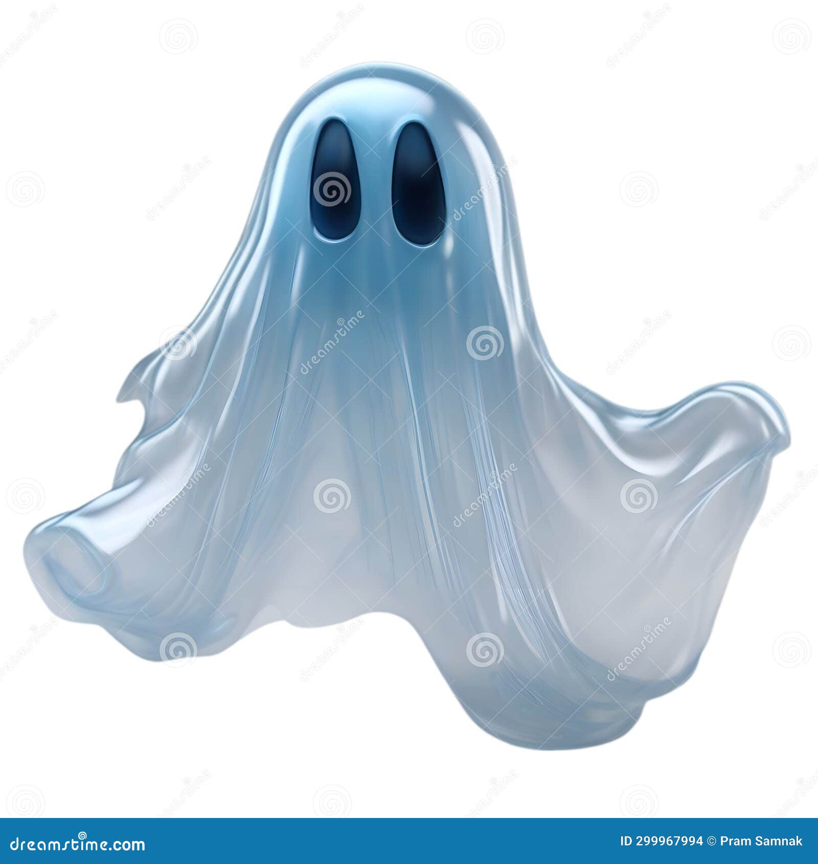 A Close-up Image of a Ghost. Ai-Generated. Stock Photo - Illustration ...