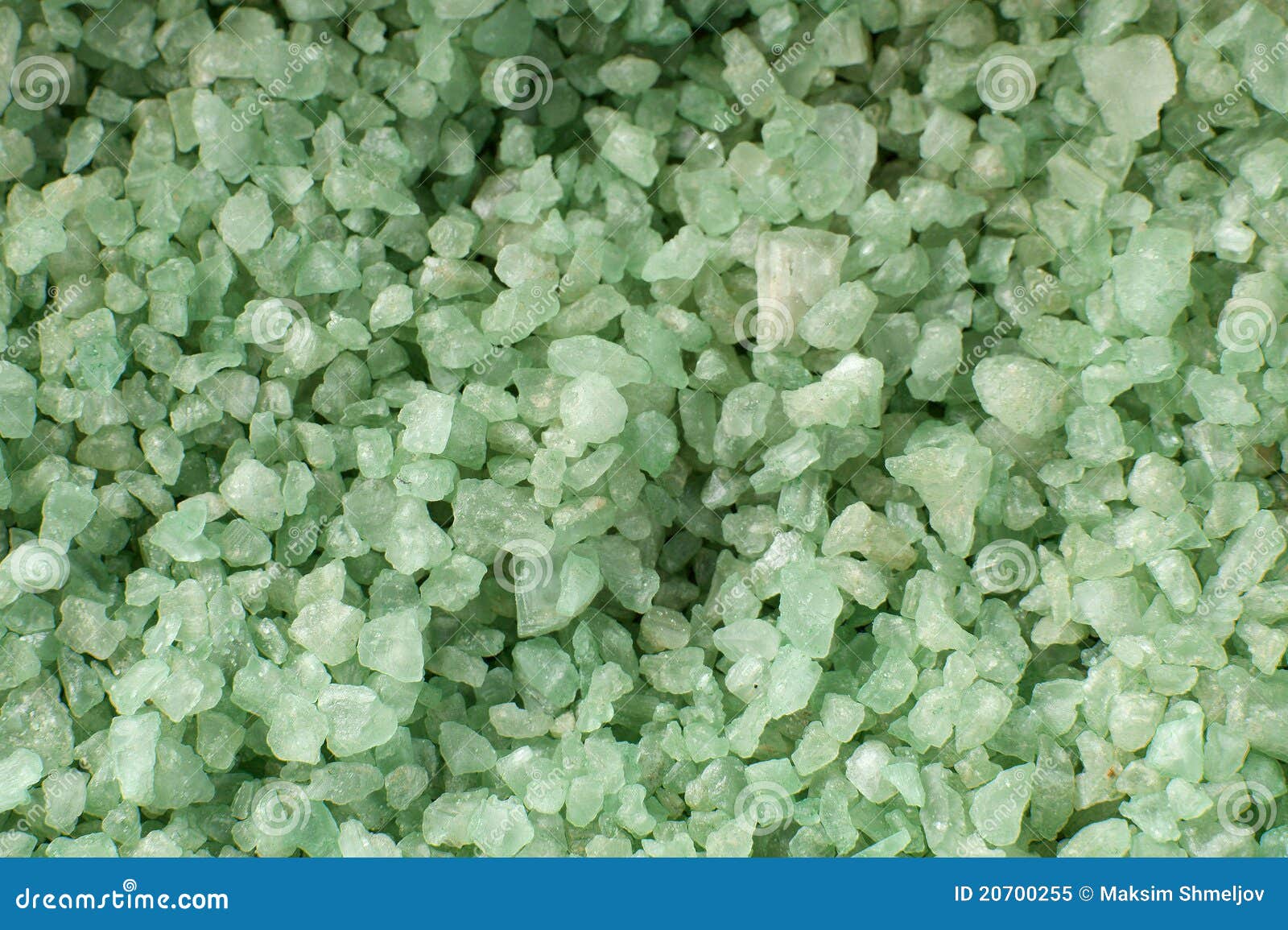 A Close-up Image of Green Healthy Salt Stock Image - Image of blue ...