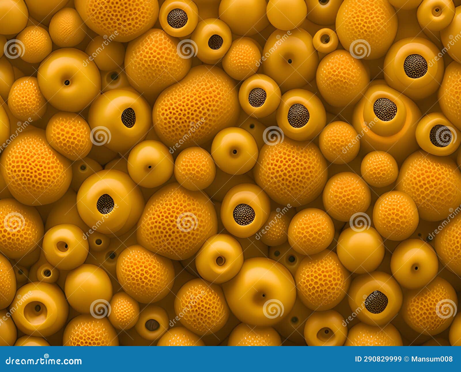 A Close Up Image of a Group of Many Hole on Plastic Ball Use for ...