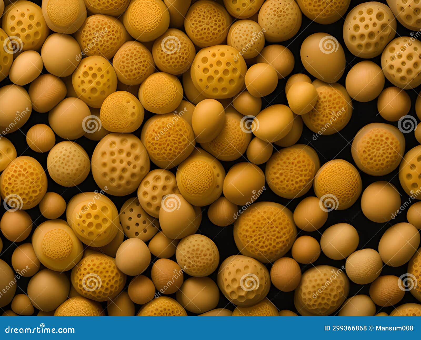 A Close Up Image of a Group of Many Hole on Plastic Ball Use for ...