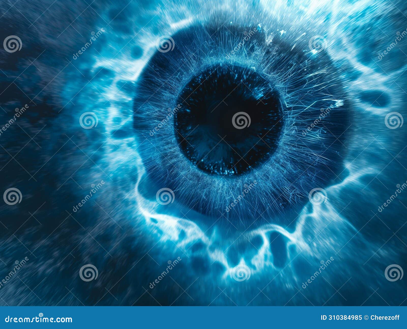 Electric Vision Concept stock image. Image of effect - 310384985