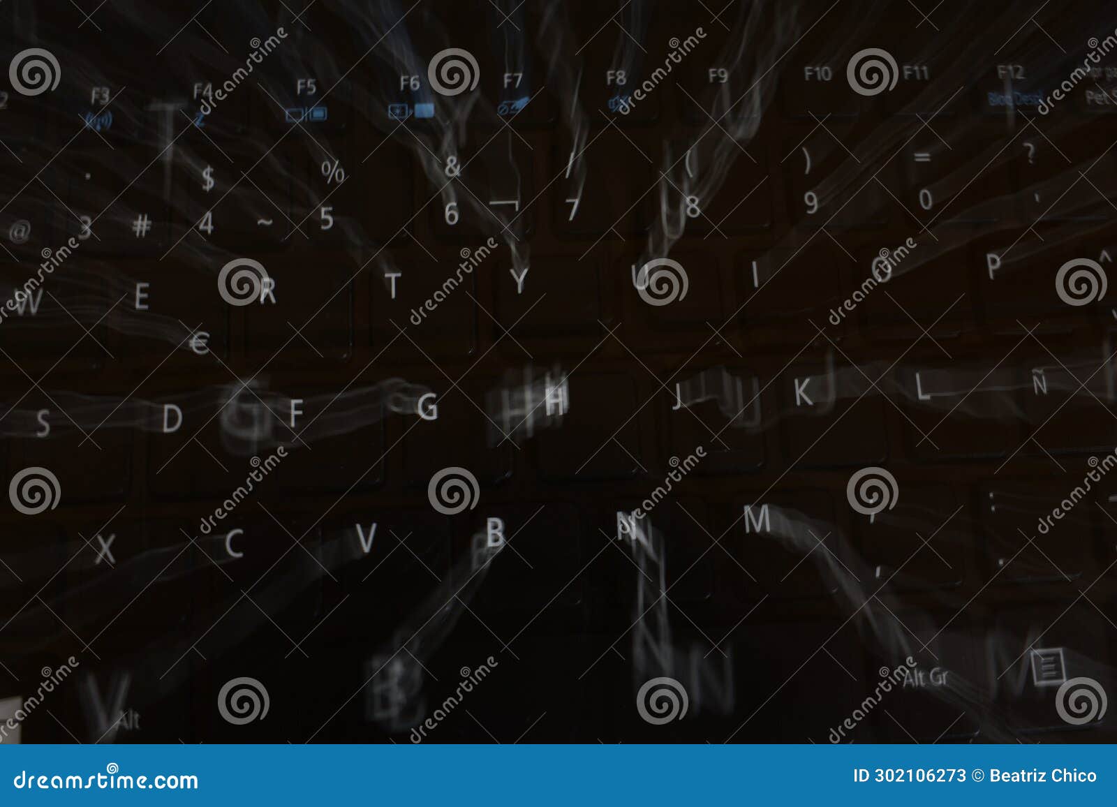 Keyboard Zoom Effect Letters Stock Image - Image of numbers, wallpaper ...