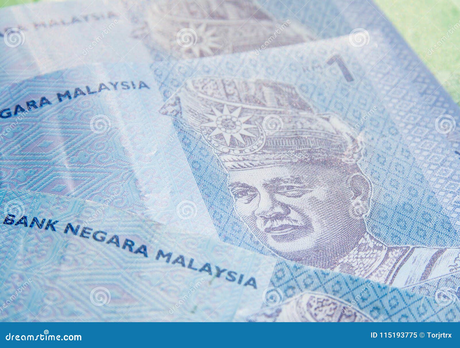 Close Up Image of Malaysian Ringgit Currency Banknotes. Stock Image ...