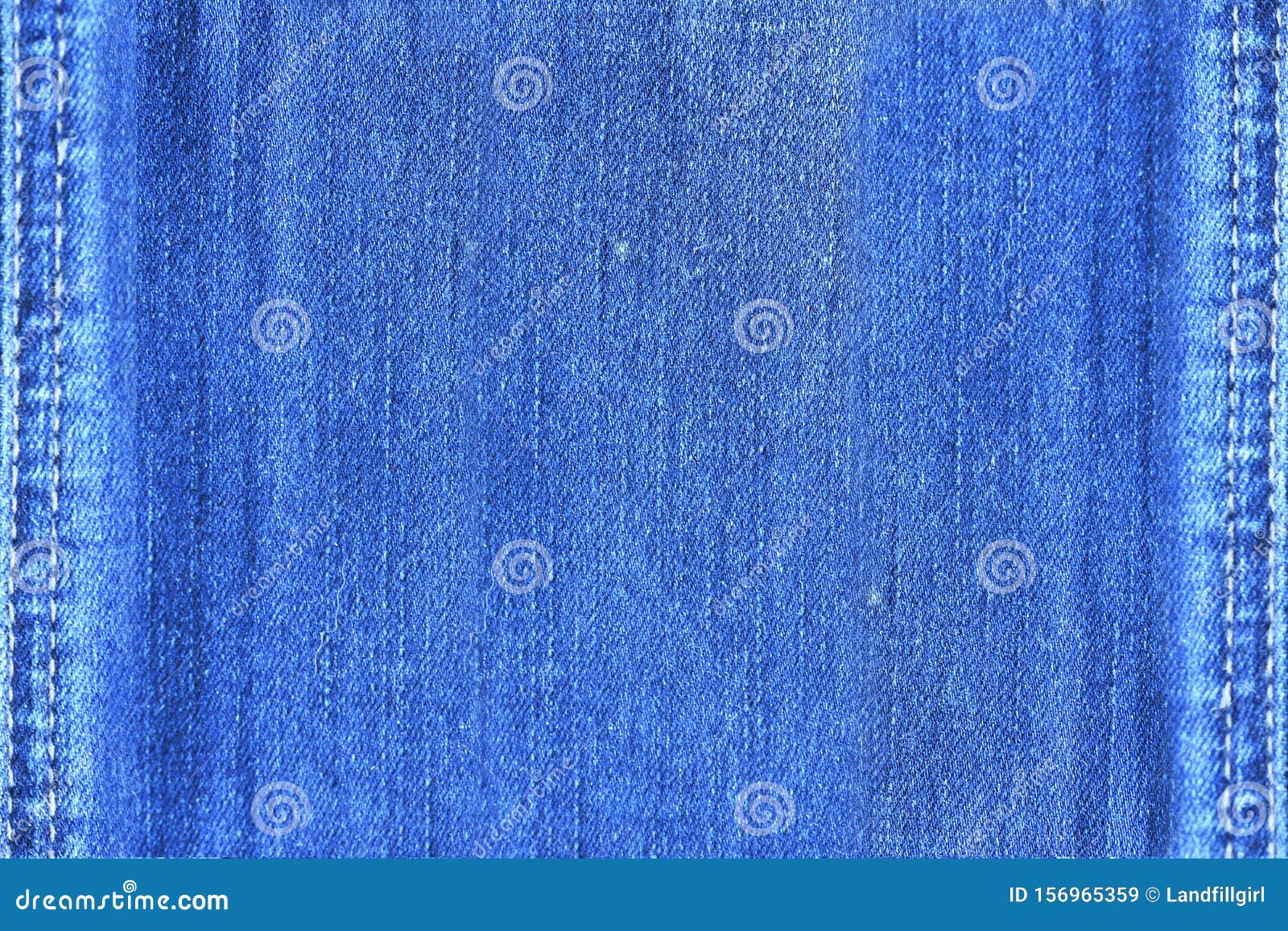Old Blue Denim Fabric Texture Stock Image - Image of textile, pattern ...