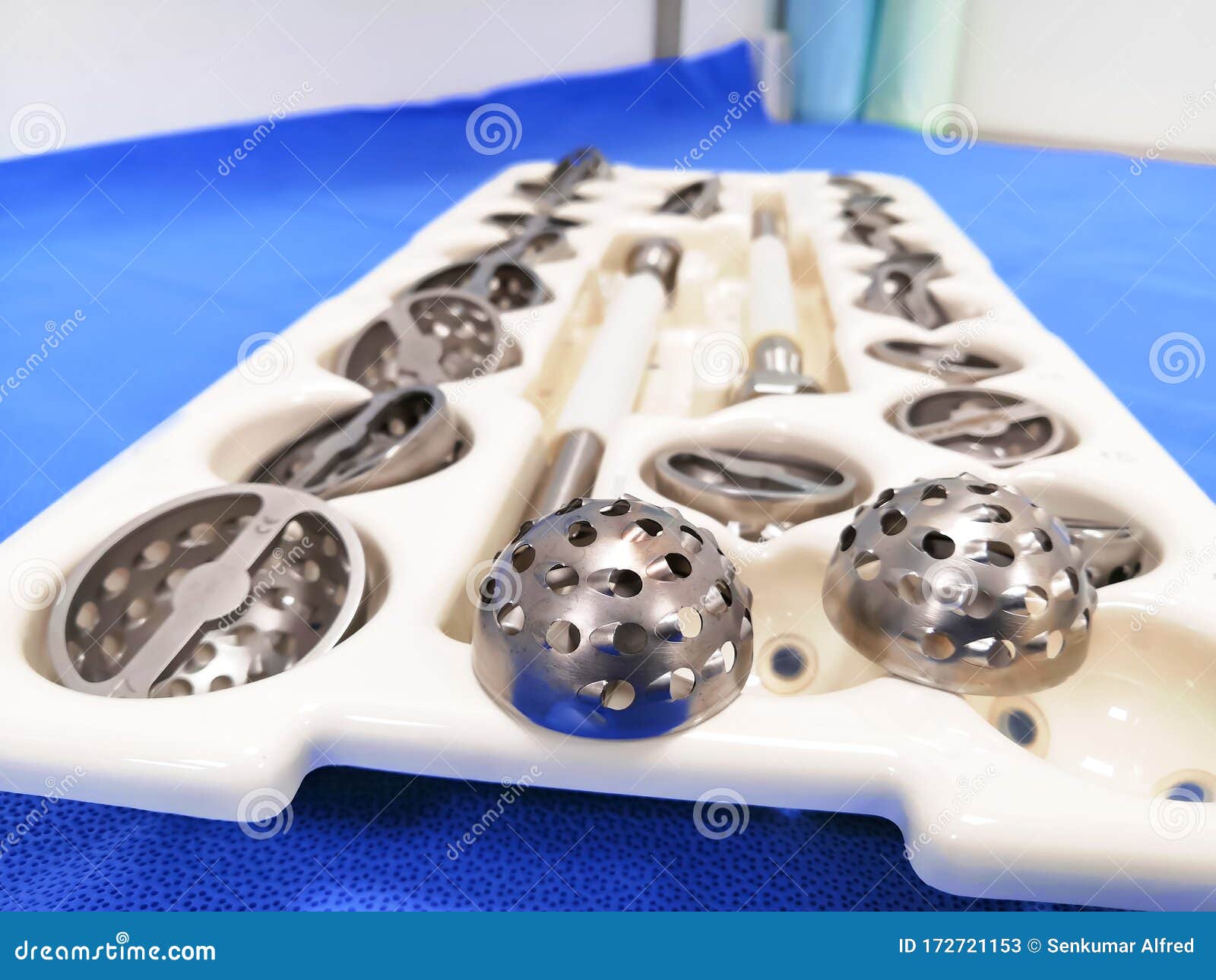 Total Hip Replacement Surgery Instruments Stock Image - Image of ortho ...