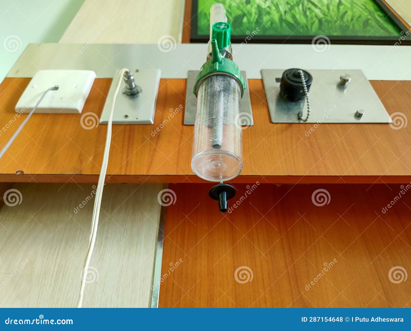 Close Up Image of Oxygen Flow Meter Editorial Stock Photo - Image of ...