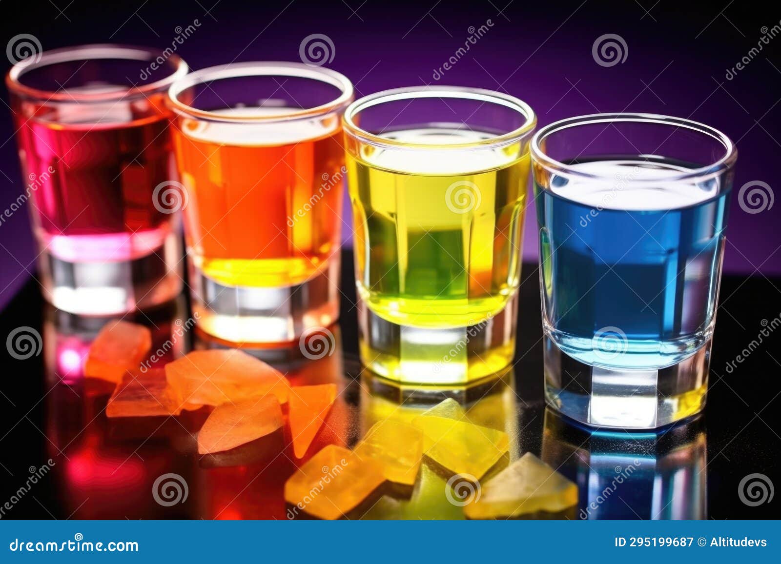 Close-up Image of Ph Strips Used in Alcohol Testing Color Change Stock ...