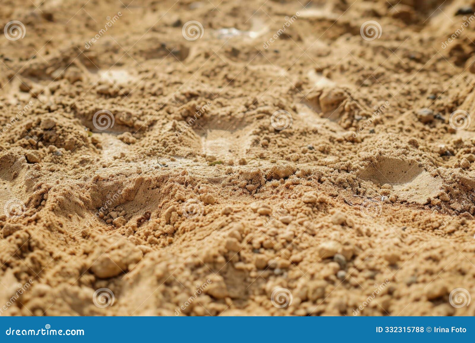 Close Up Image of Sand Texture Background in a Construction Site Stock ...