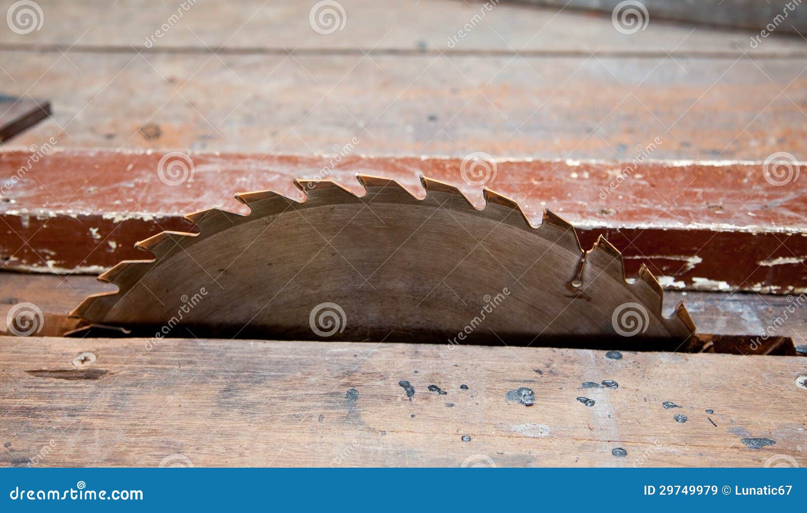 Close up of a saw. stock image. Image of home, plank - 29749979