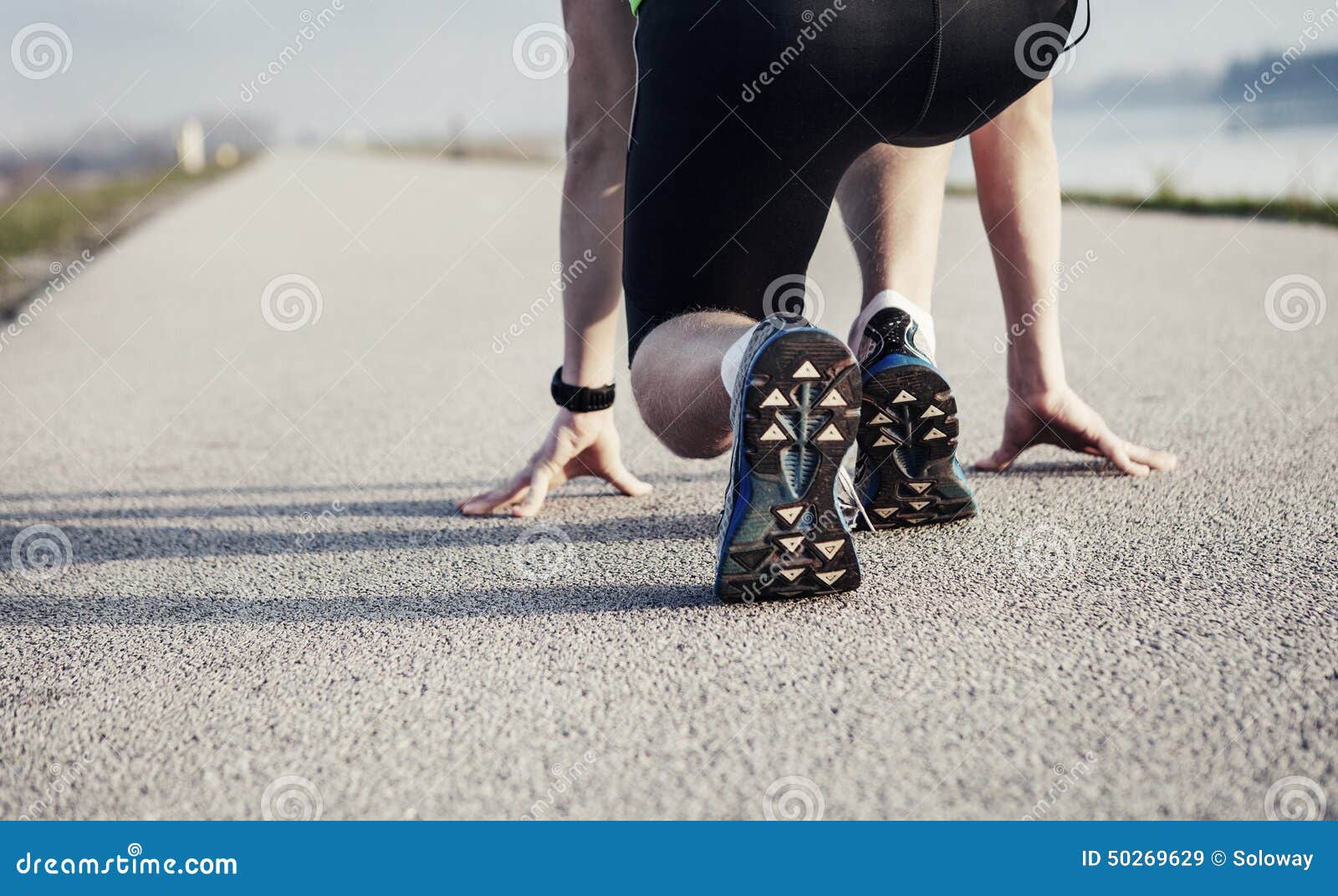 Close Up Image Sprinter Legs on the Start Stock Image - Image of people ...