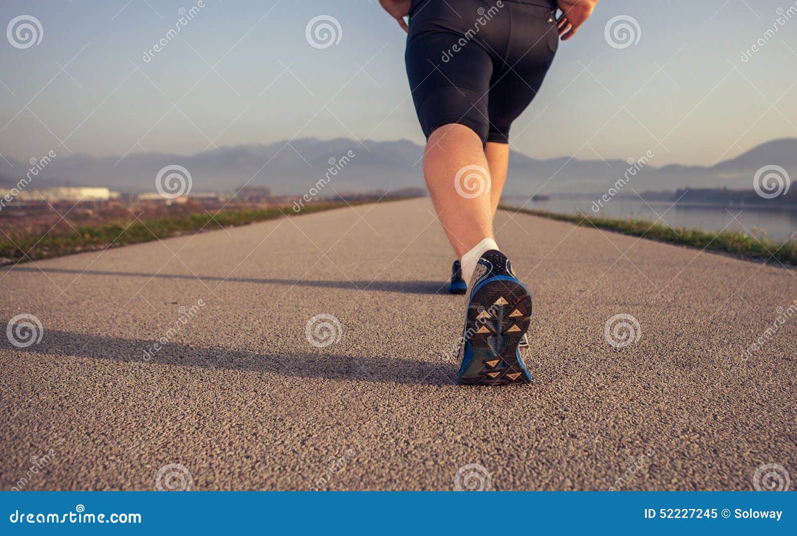 Close Up Image Sprinter Legs on the Start Stock Image - Image of ...