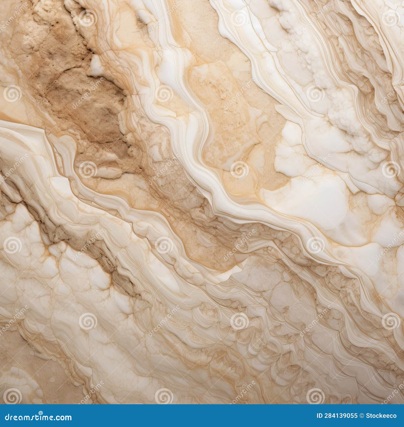 Slimy Marble: Beige Stone Background in Kim Keever Style Stock ...