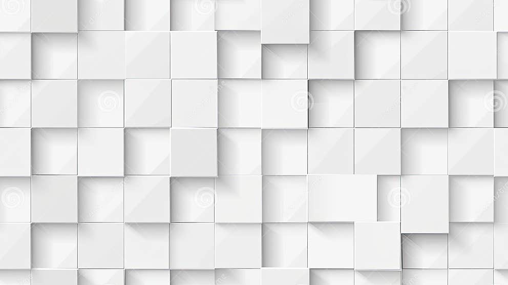 A Close-up Image of a White Cube Pattern Background Texture SEAMLESS ...