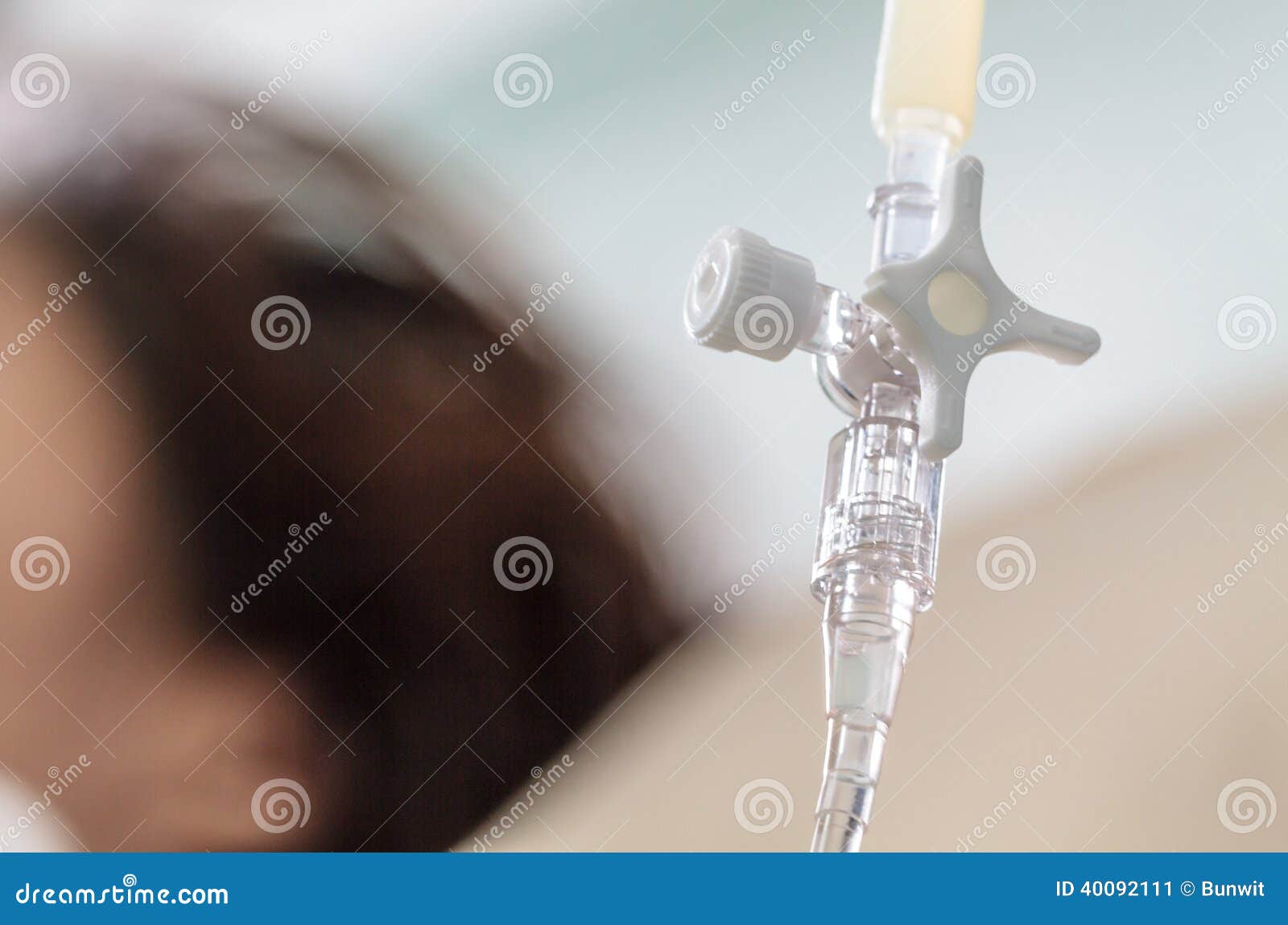 Close Up of Infusion Bottle with IV Solution Stock Image - Image of ...